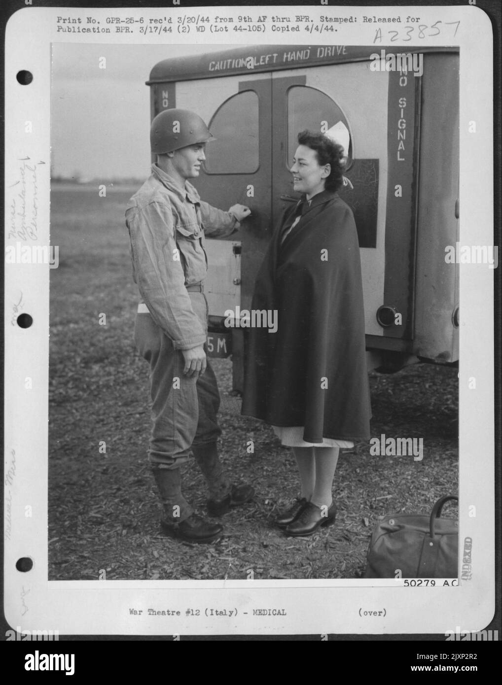 Typical of ground team members of 9th US evacuation units are Pfc ...