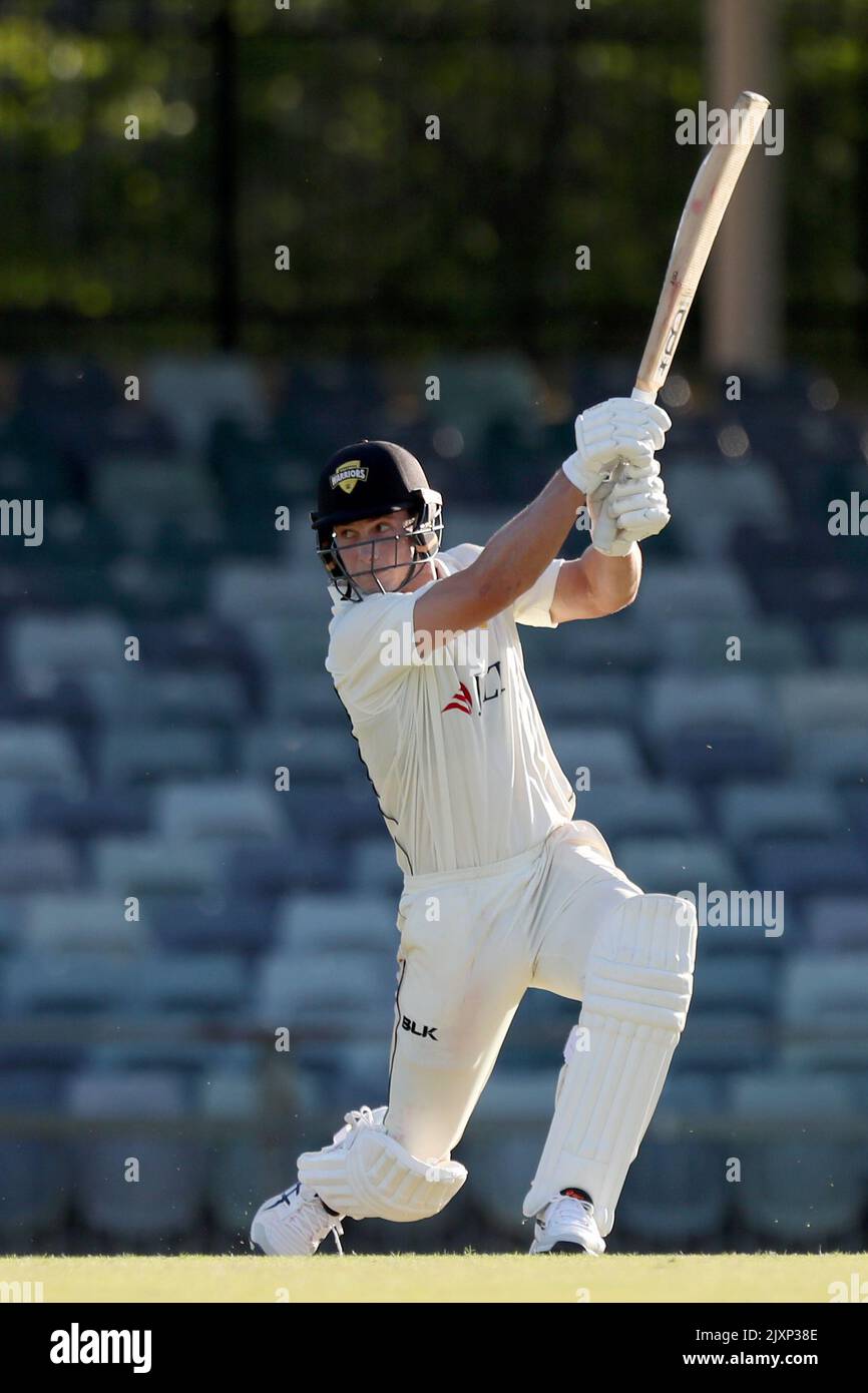 Hilton Cartwright of Western Australia bats during day 1 of the JLT ...