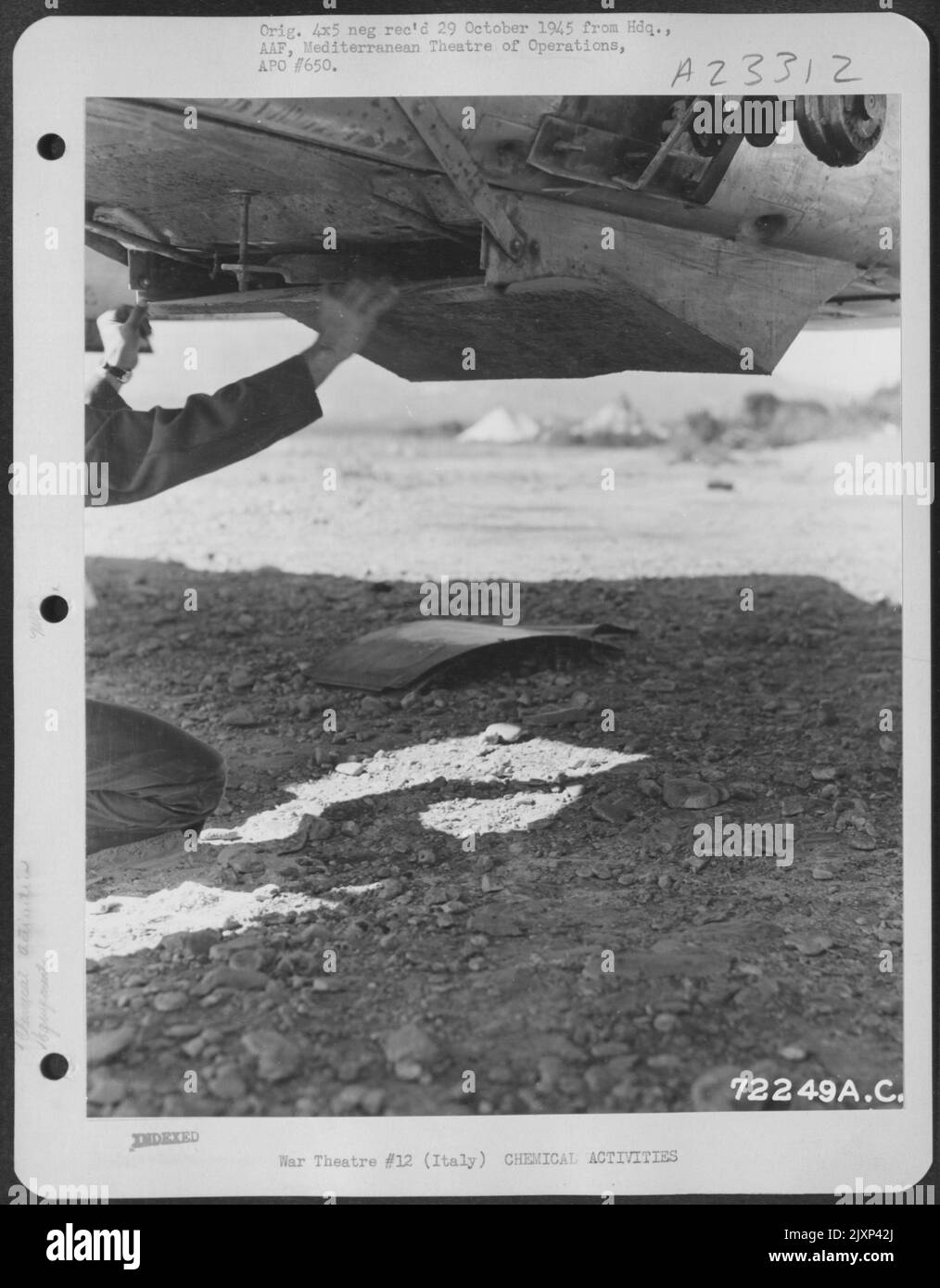 Mechanical Hopper, Capable Of Carrying 2,700 Pounds Of Paris Green Dust ...