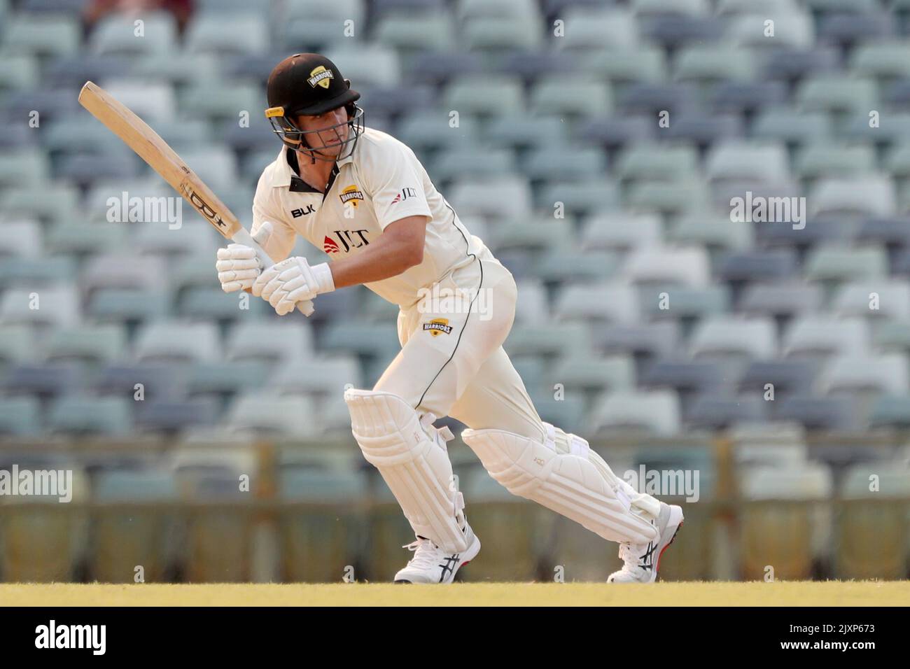 Hilton Cartwright of Western Australia bats during day 3 of the JLT ...