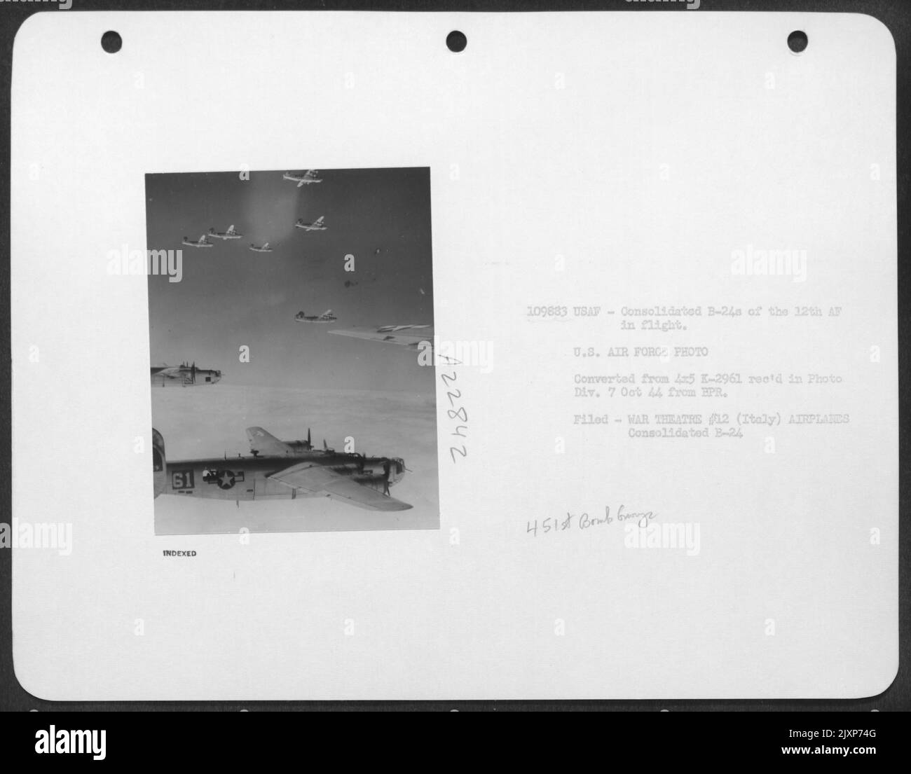 Consolidated 24 heavy bomber Black and White Stock Photos & Images - Alamy