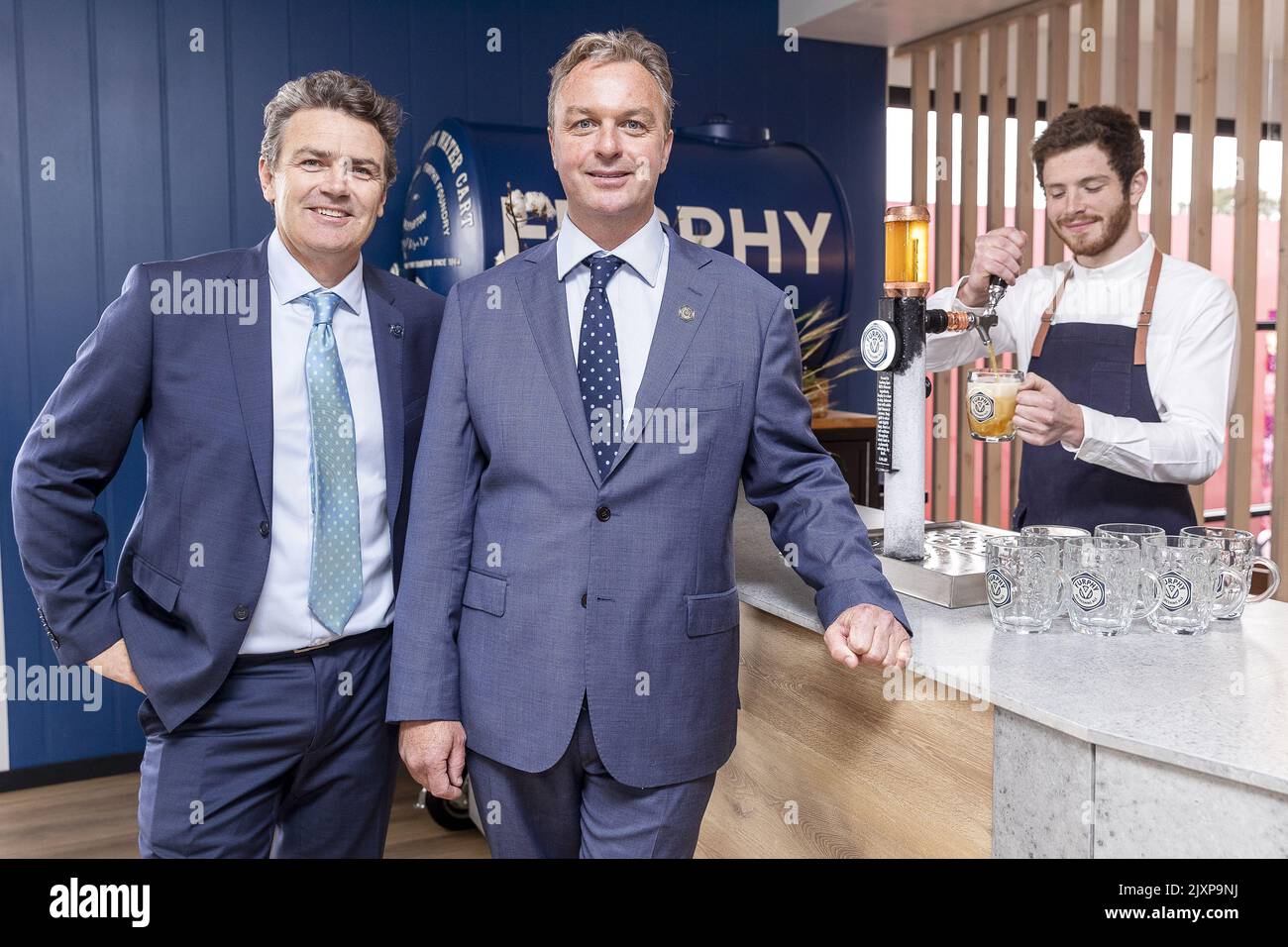 Adam Furphy (left) and Sam Furphy are seen in Furphy ahead of the ...