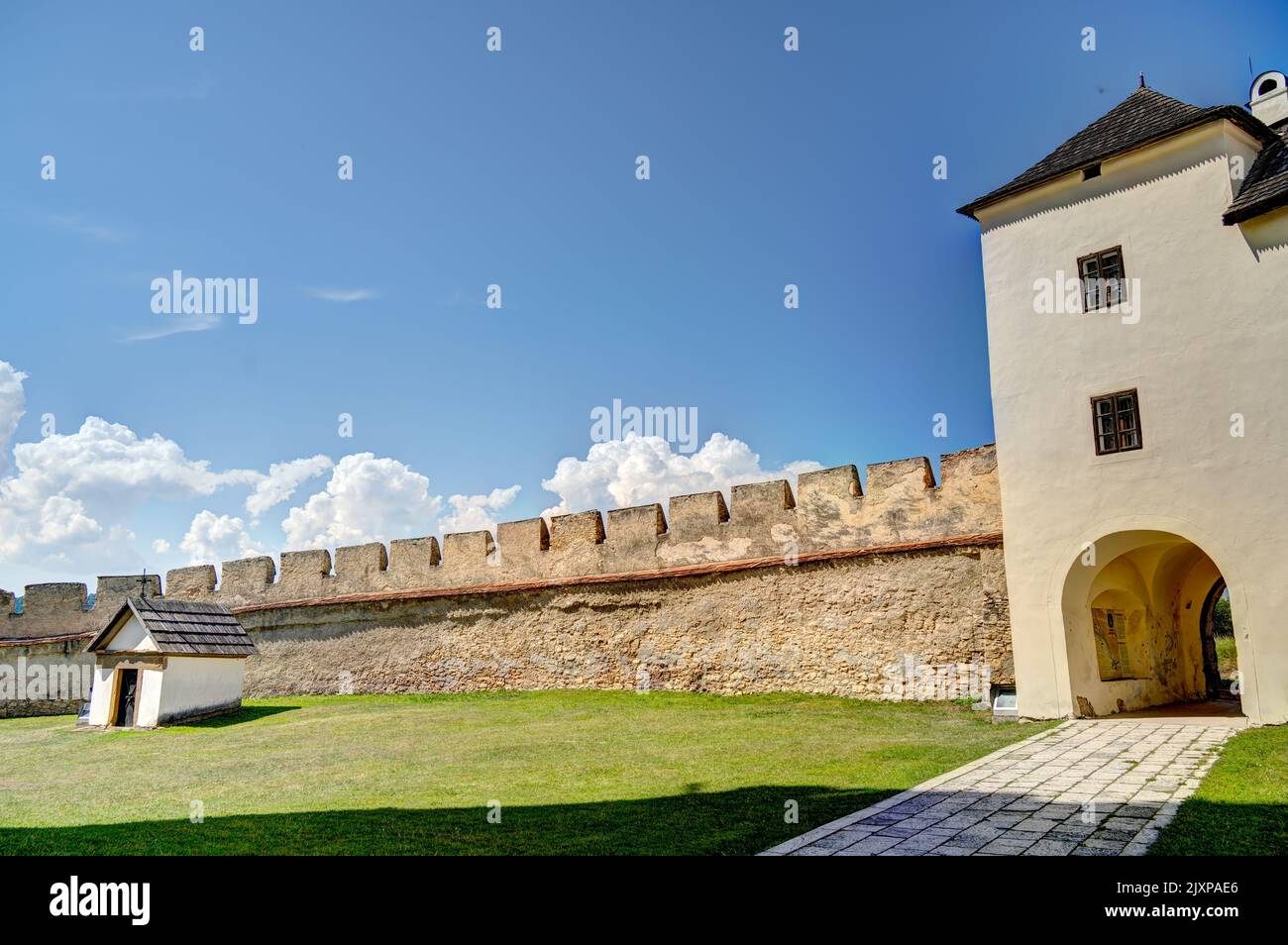 Spisska Kapitula and Spis Castle, Slovakia Stock Photo - Alamy