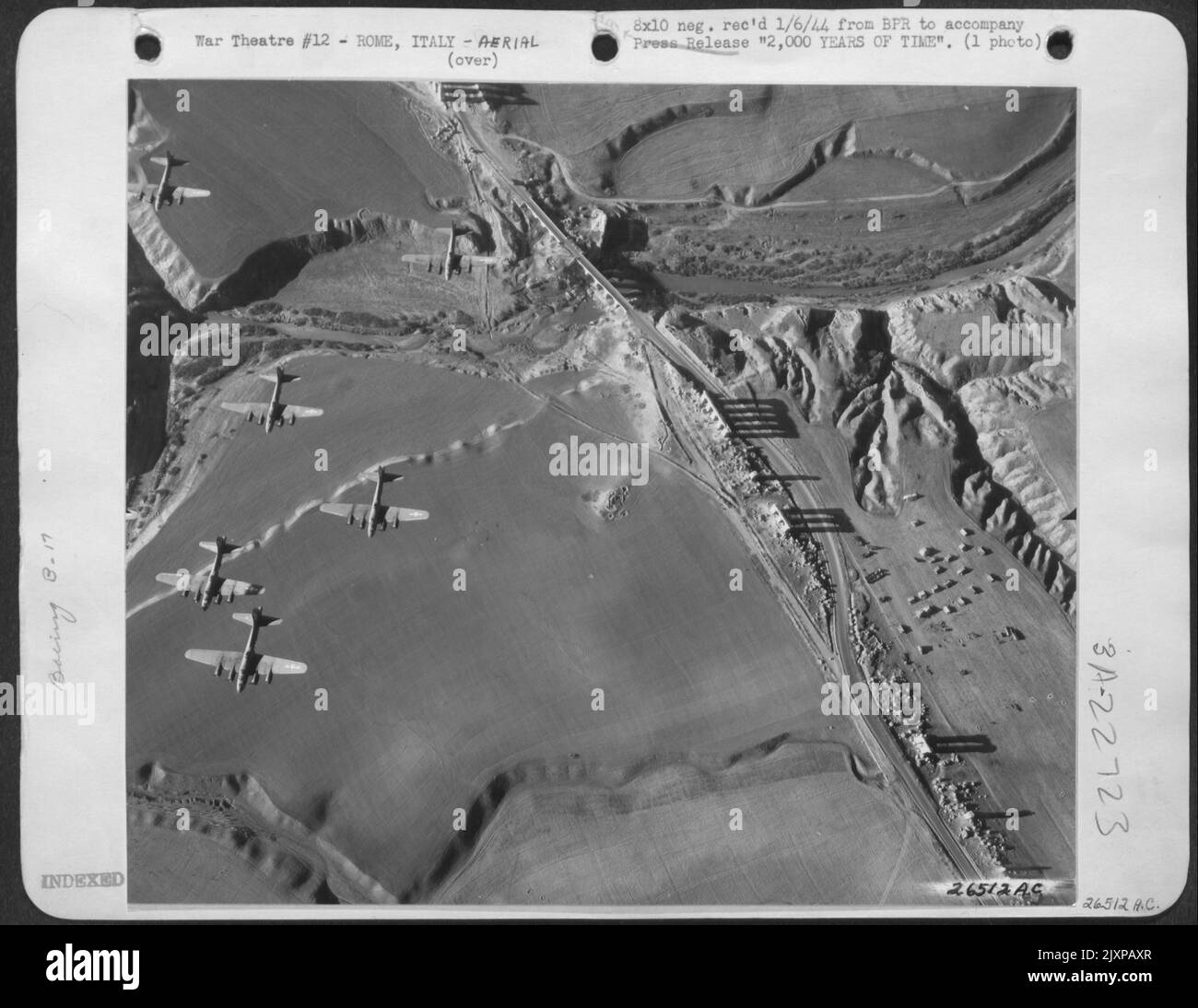 Winging over the remains of an ancient Roman aqueduct these Flying ...