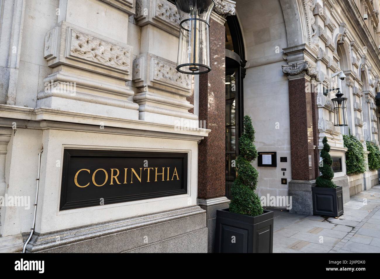 The Corinthia Hotel in London Stock Photo - Alamy