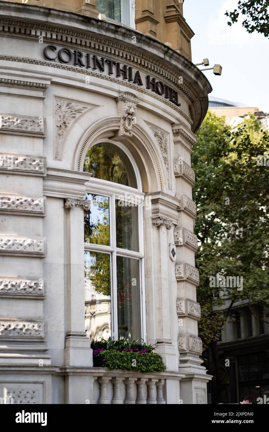 The Corinthia Hotel in London Stock Photo - Alamy