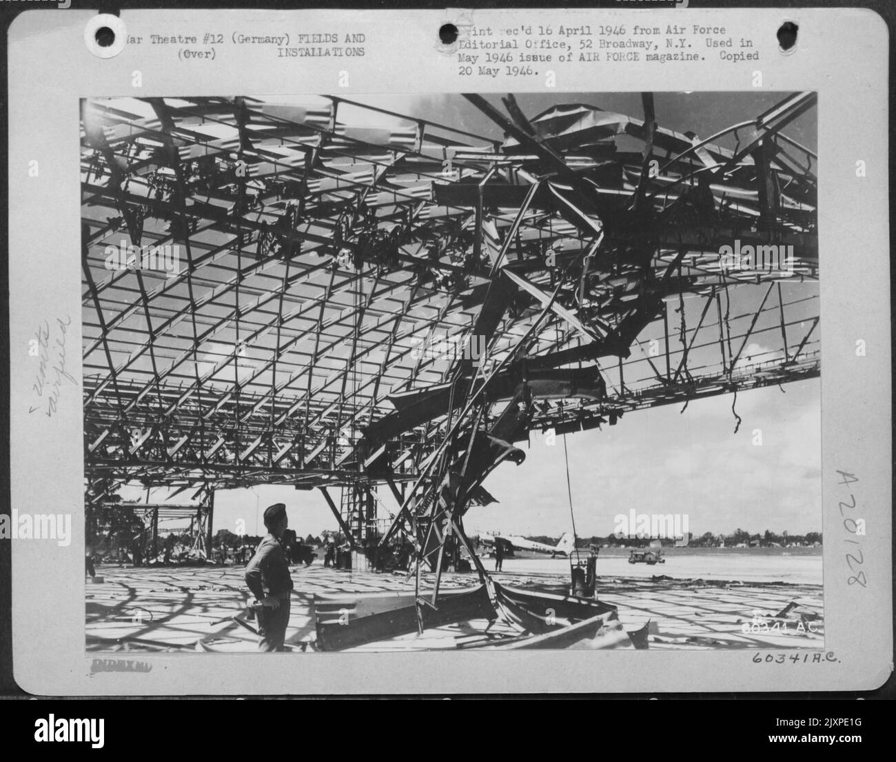 9Th Aviation Engineers Are Reconstructing Old Luftwaffe Bases And ...