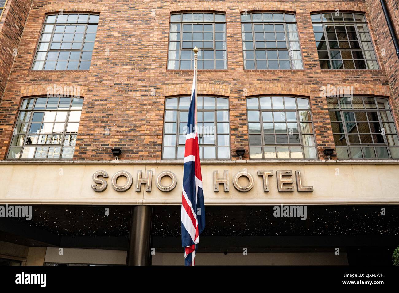 The Soho Hotel in London Stock Photo - Alamy
