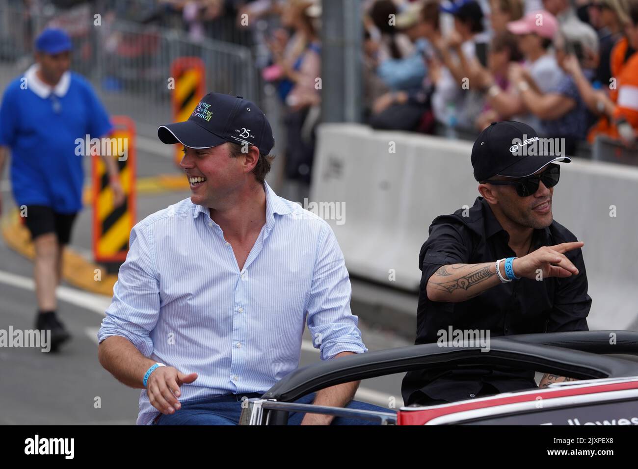 A Prince of Arran trainer Charlie Fellowes is seen during the Melbourne ...