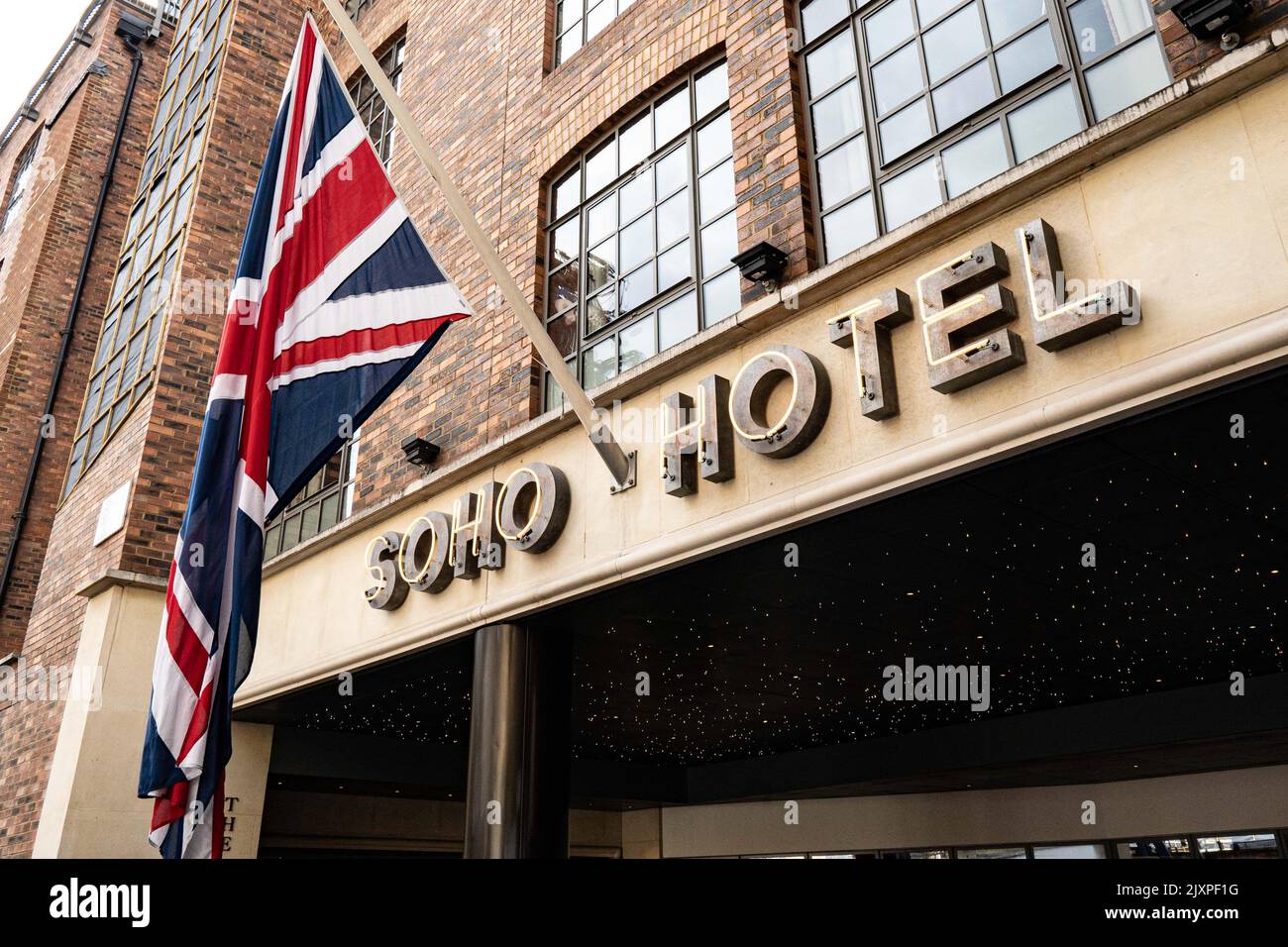 The Soho Hotel in London Stock Photo - Alamy