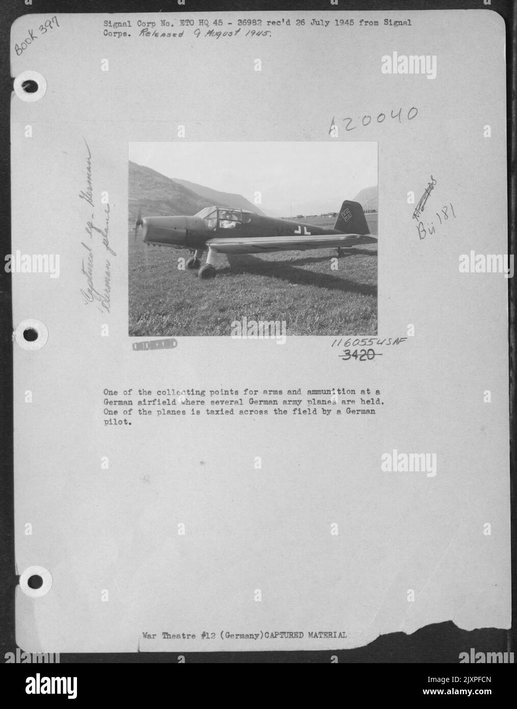 One Of The Collecting Points For Arms And Ammunition At A German ...