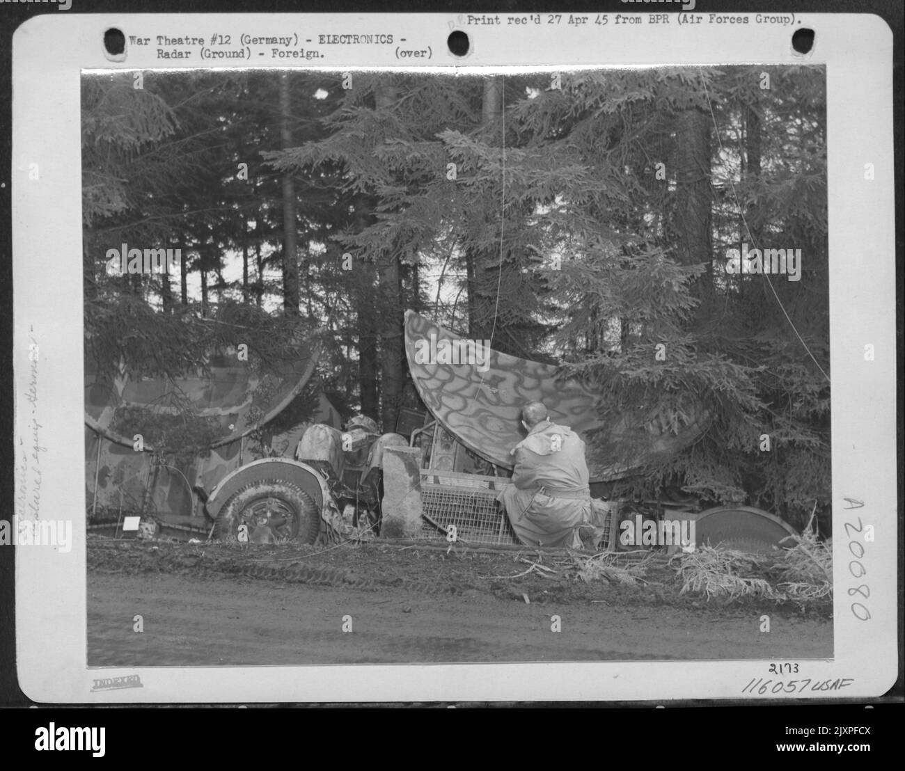 Enemy Radar Equipment Disabled By Fighter-Bombers Of Major General E.R ...