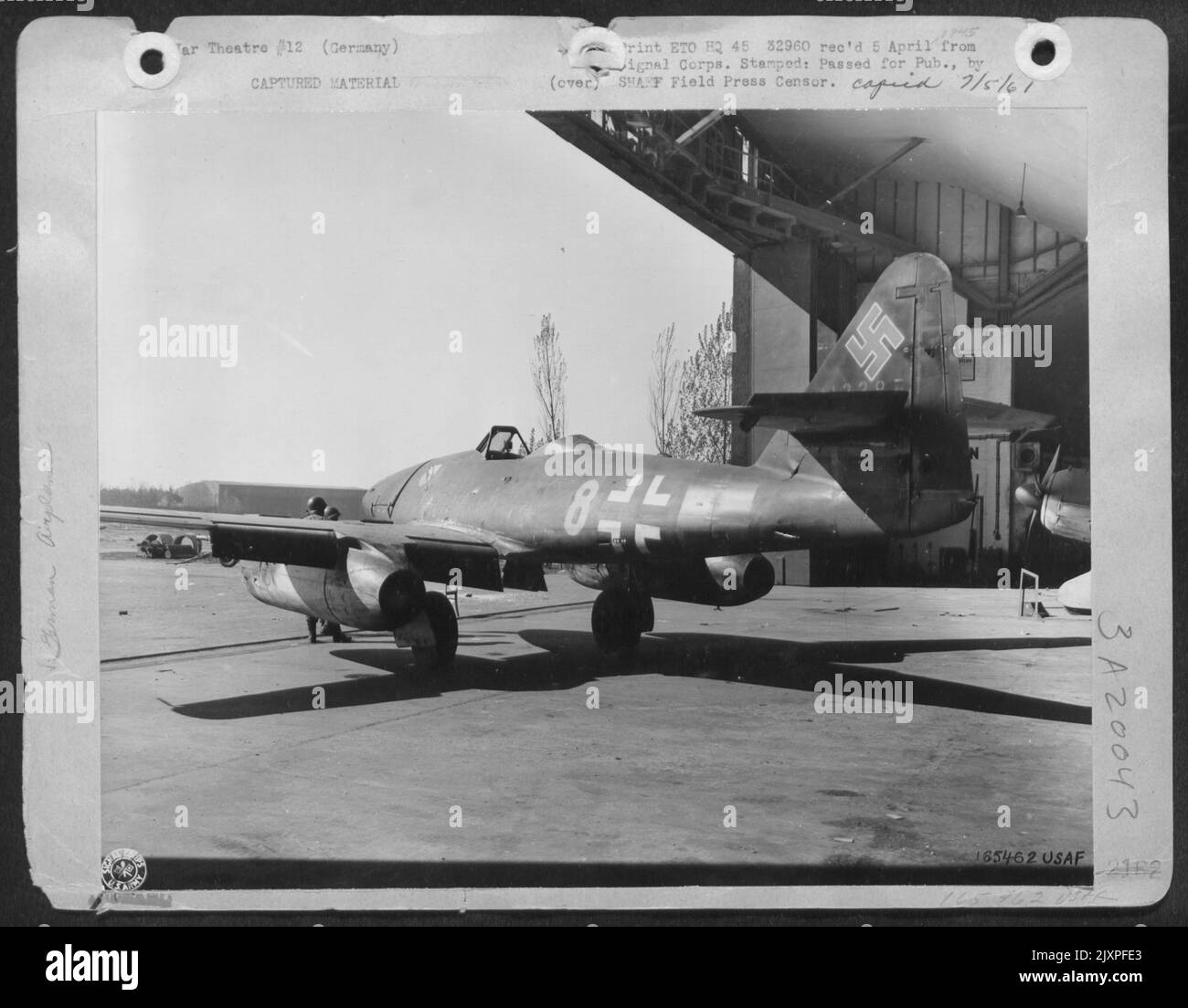 Messerschmitt Me 262 Jet Plane Found Intact At Field Near Stendal ...
