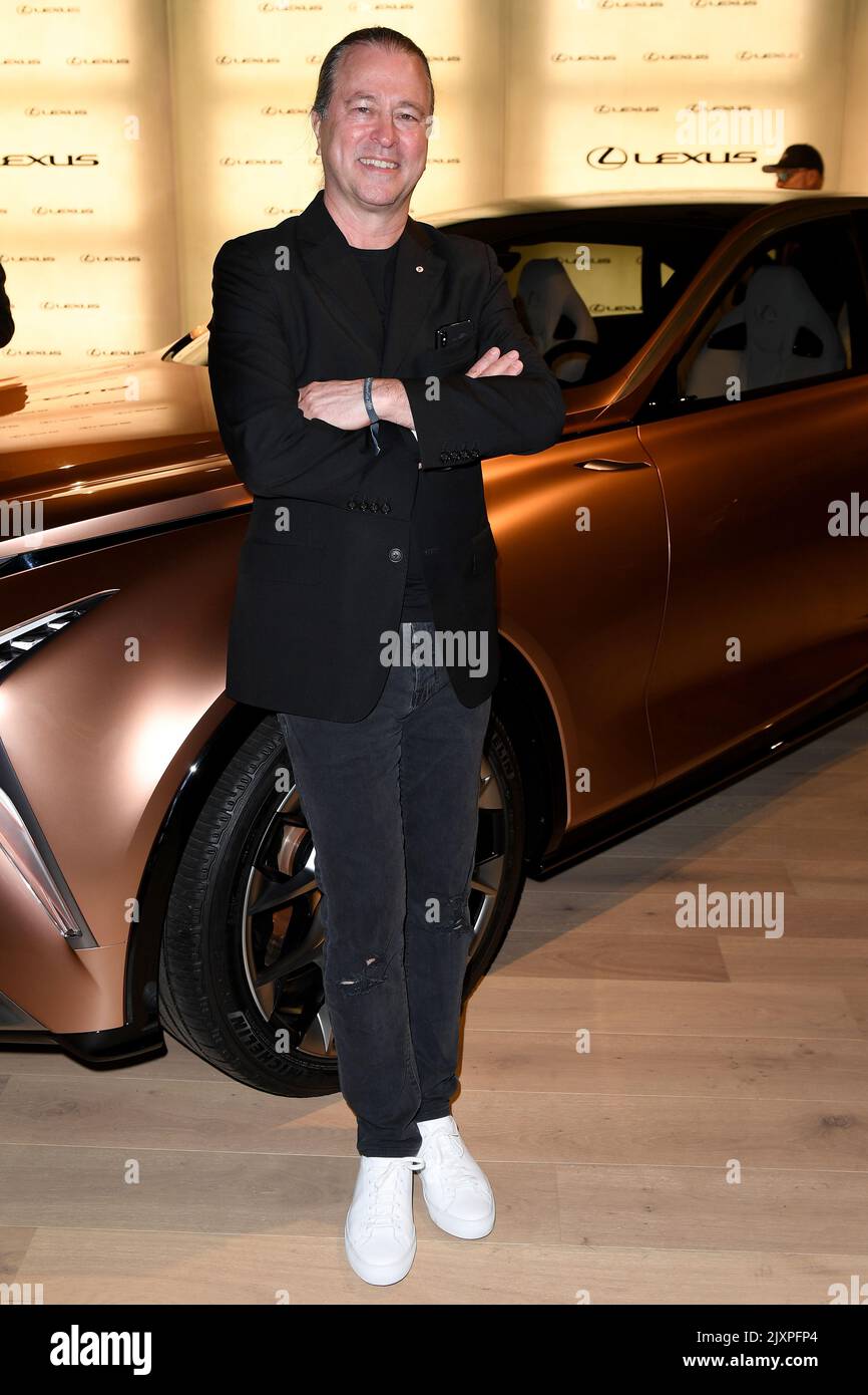 Chef Neil Perry poses for a photograph in the Lexus marquee, during the ...