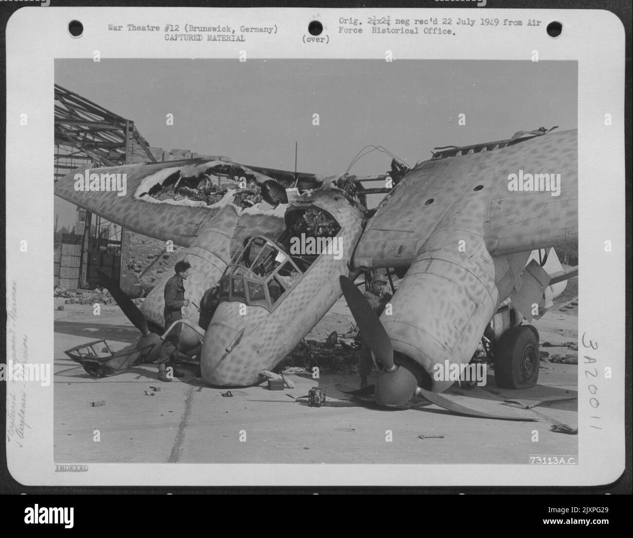 This Junkers 88, The German Long-Range Bomber, Was Among The Planes ...
