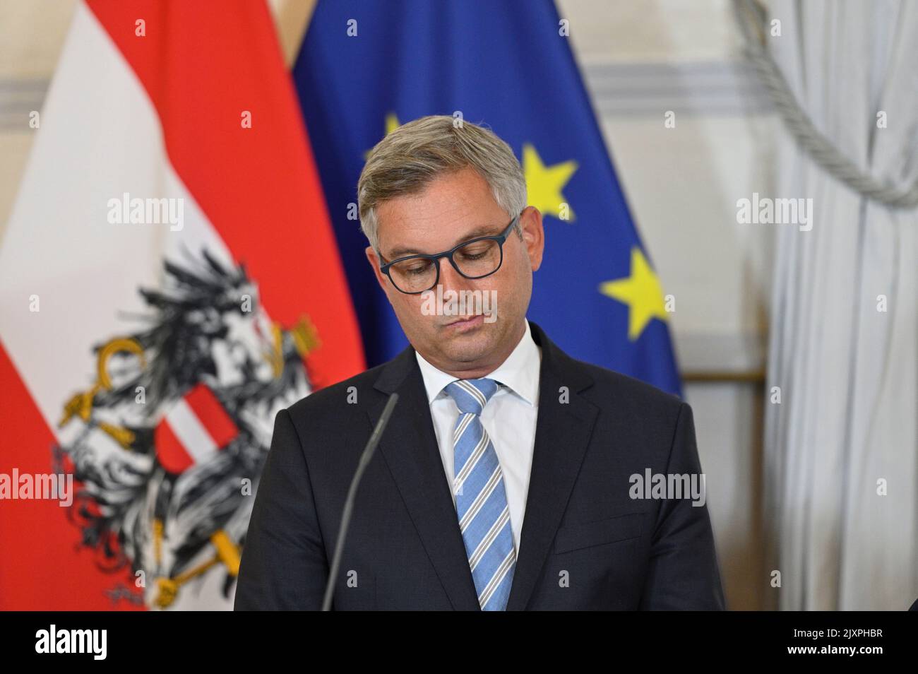 Vienna, Austria. 07th Sep, 2022. Council of Ministers of the Federal ...