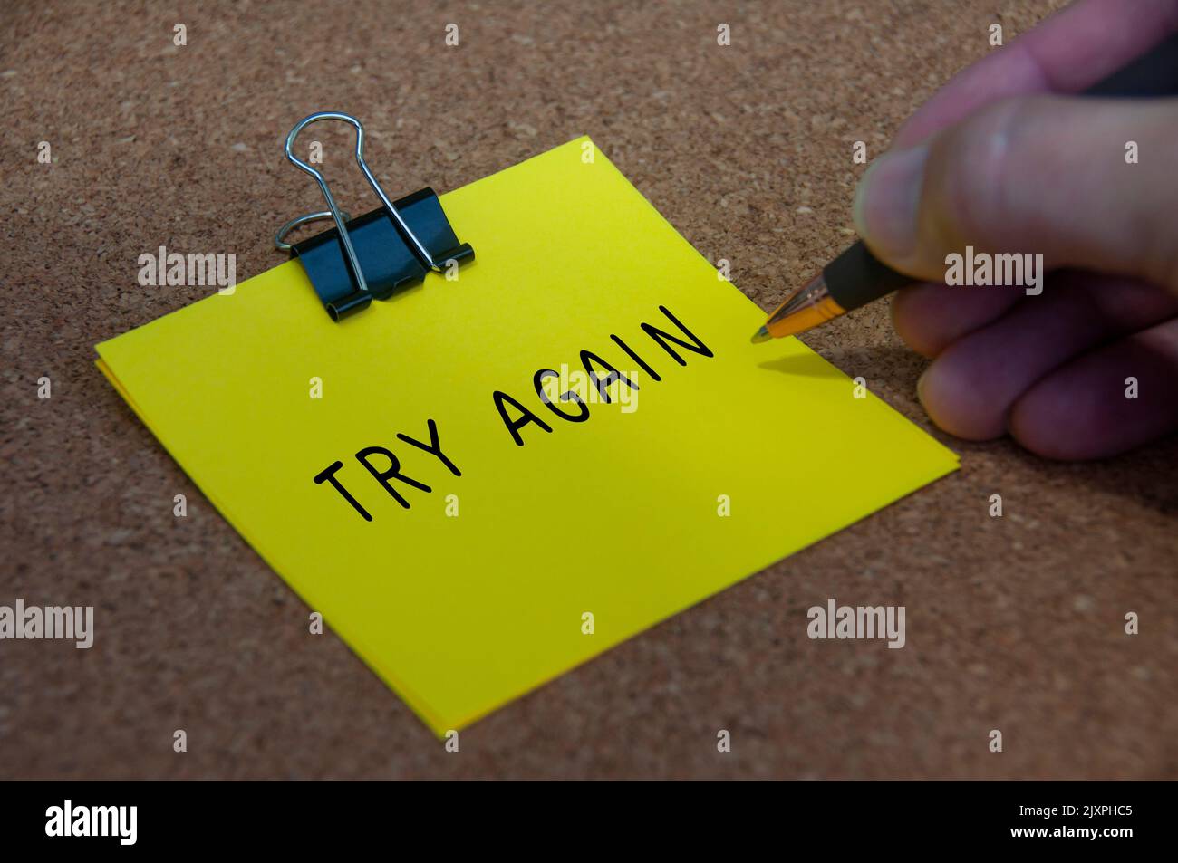 Motivational message failure lesson on hi-res stock photography and ...