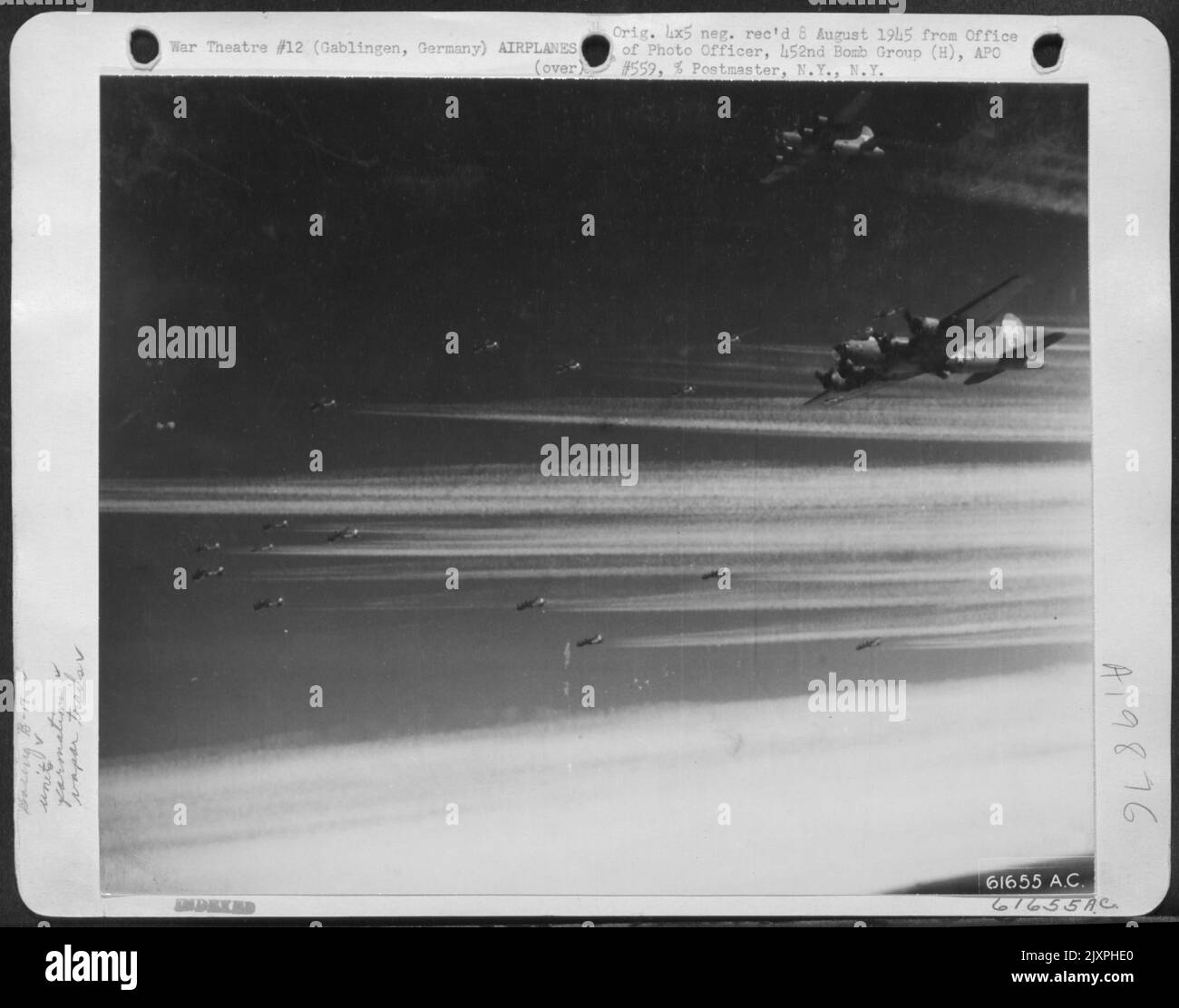 High In The Sub-Stratosphere, Boeing B-17 Flying Fortresses Of The ...