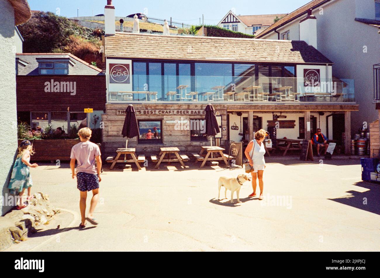 The Cove bar, Hope Cove, South Devon, England, United Kingdom Stock ...