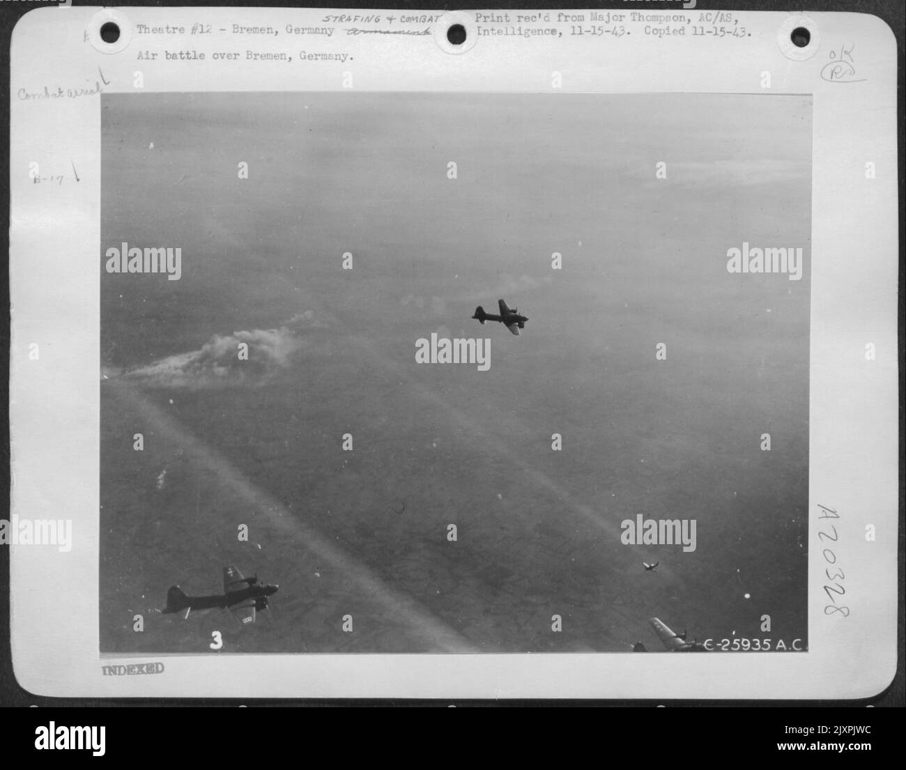 Air Battle over Bremen, Germany Stock Photo - Alamy