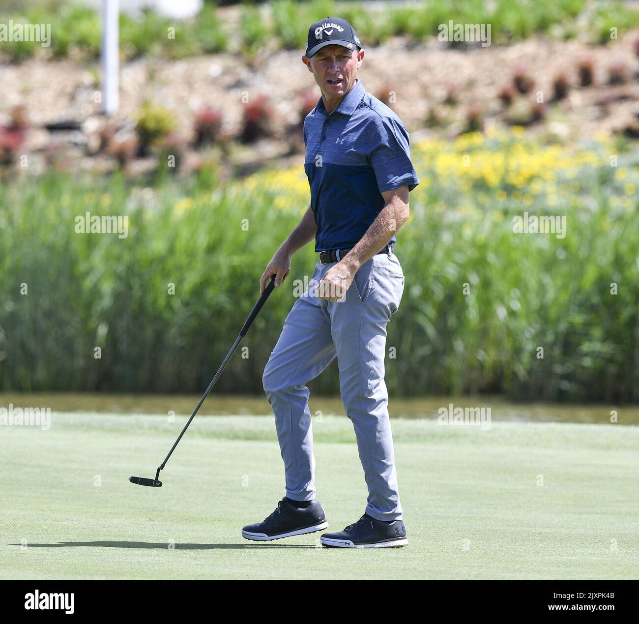 Nathan Green of NSW is seen during day one of the AVJennings NSW Open ...