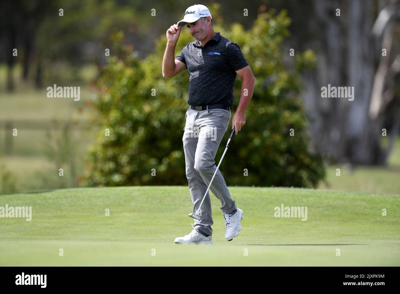 Matthew Millar of the ACT gestures during day two of the AVJennings NSW ...