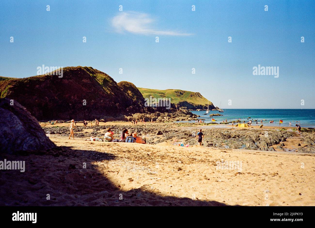 Hope Cove, South Devon, England, United Kingdom Stock Photo - Alamy