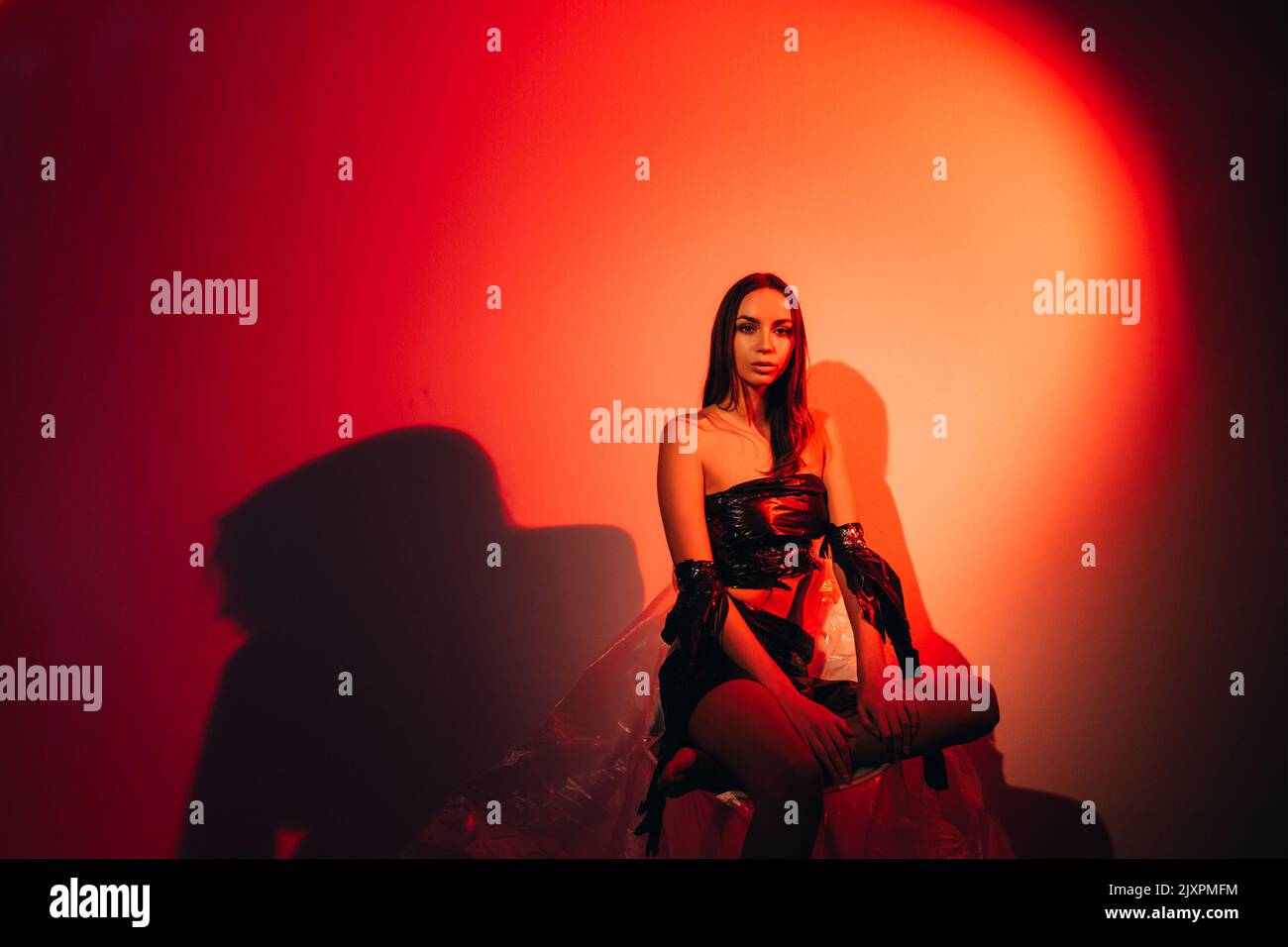 Disturbed woman portrait hi-res stock photography and images - Alamy