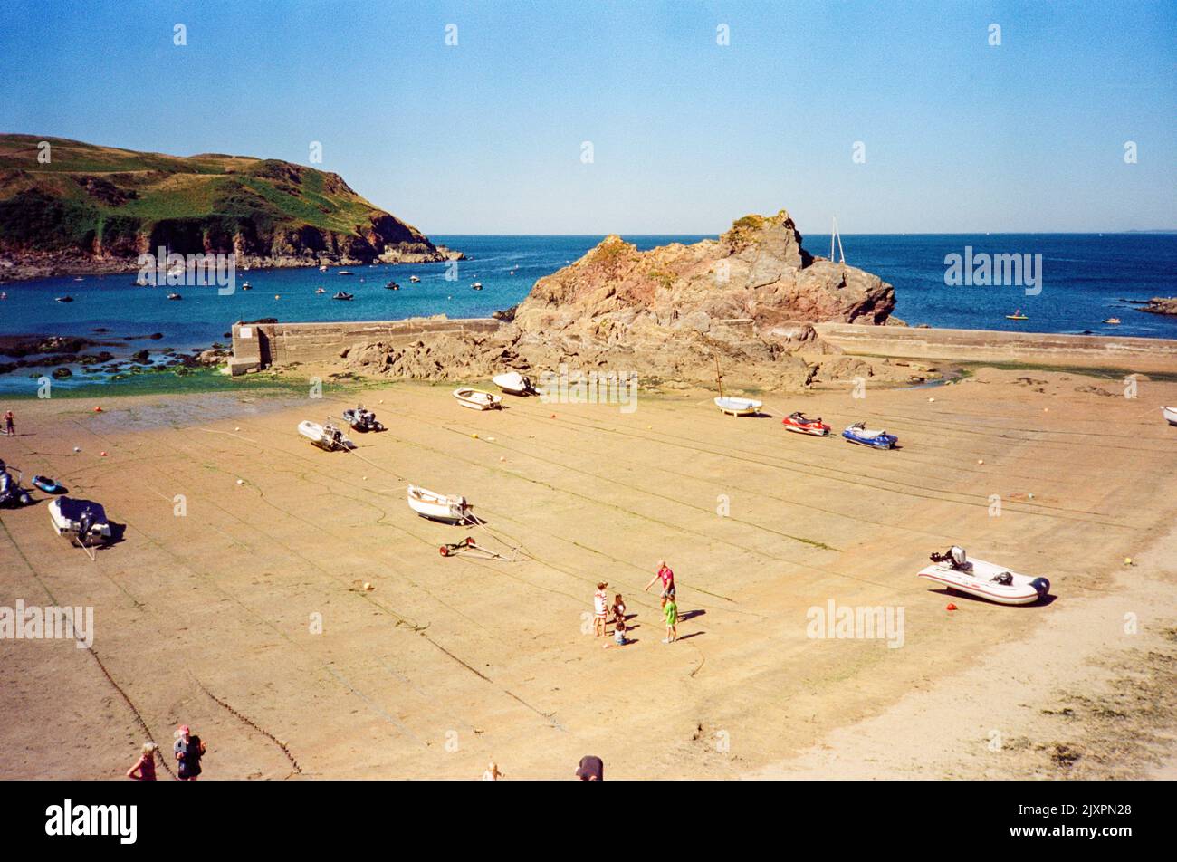 Hope Cove, South Devon, England, United Kingdom Stock Photo - Alamy