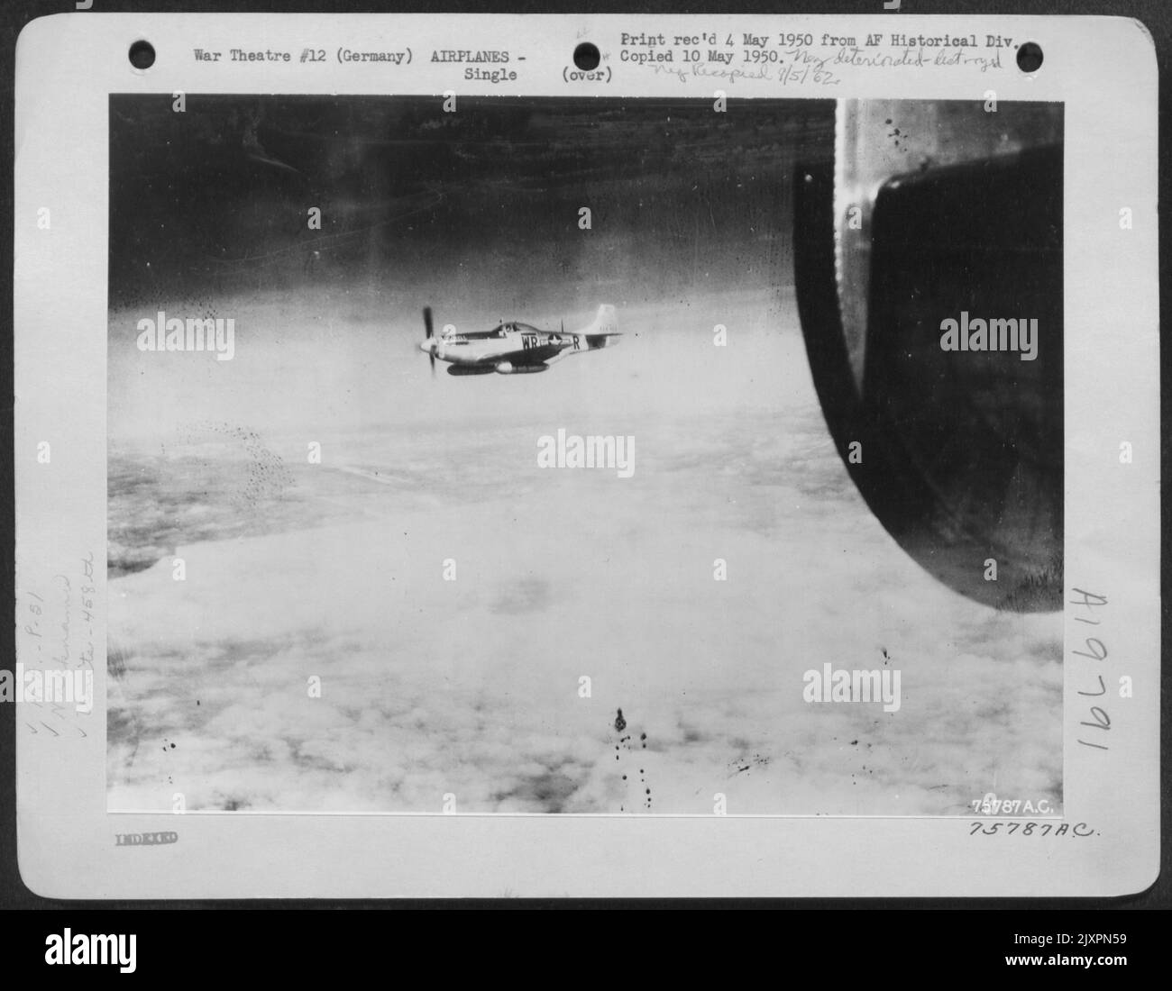 The North American P-51 'Mr. Hell' Of The 458Th Bomb Group, On A ...