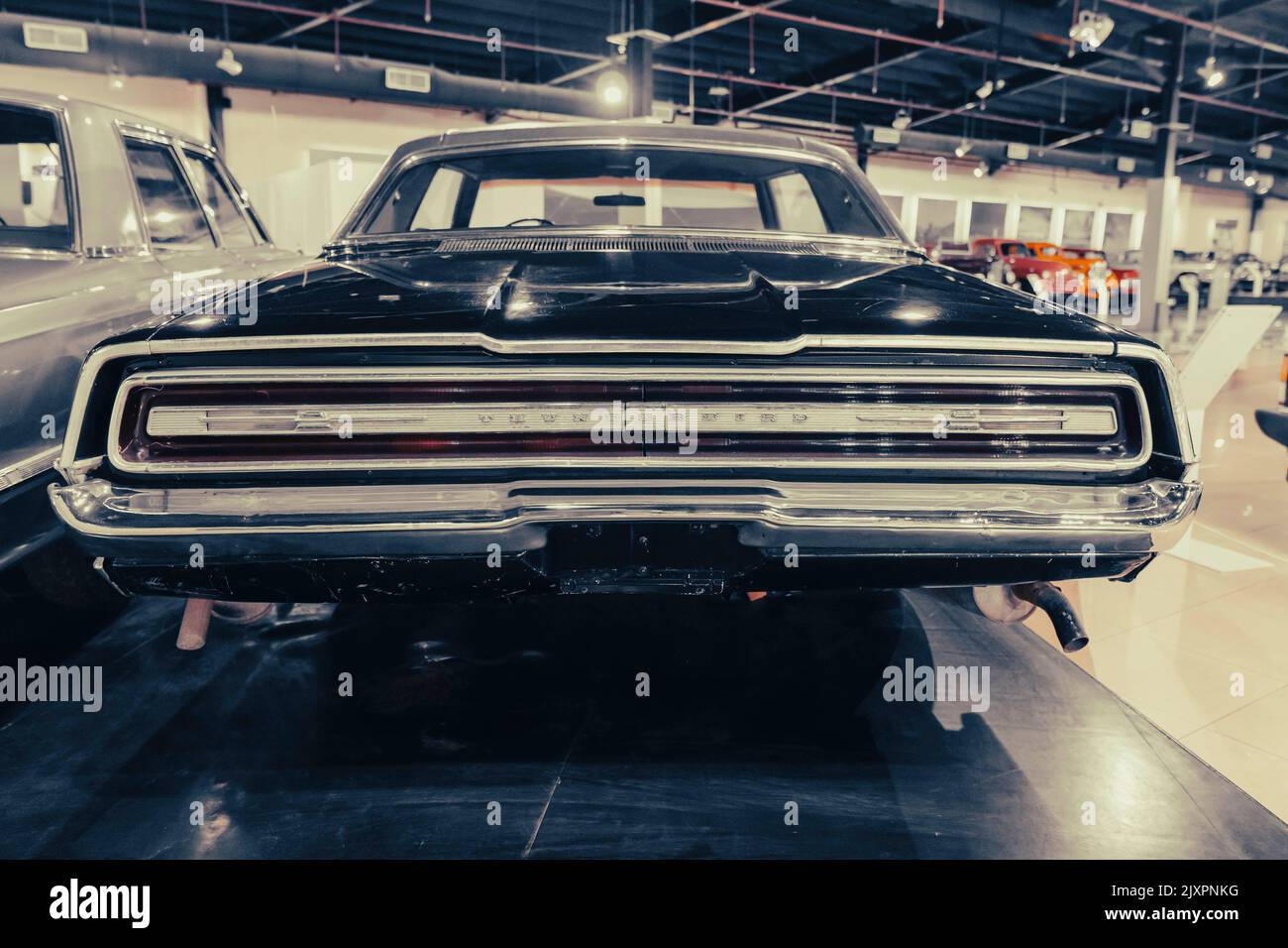 "7/31/2021 - Sharjah, UAE: 1967 Ford Thunderbird a black American ...