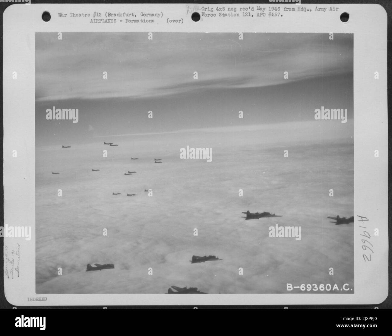 Flying High Above The Clouds, Boeing B-17 Flying Fortresses Of The 91St ...