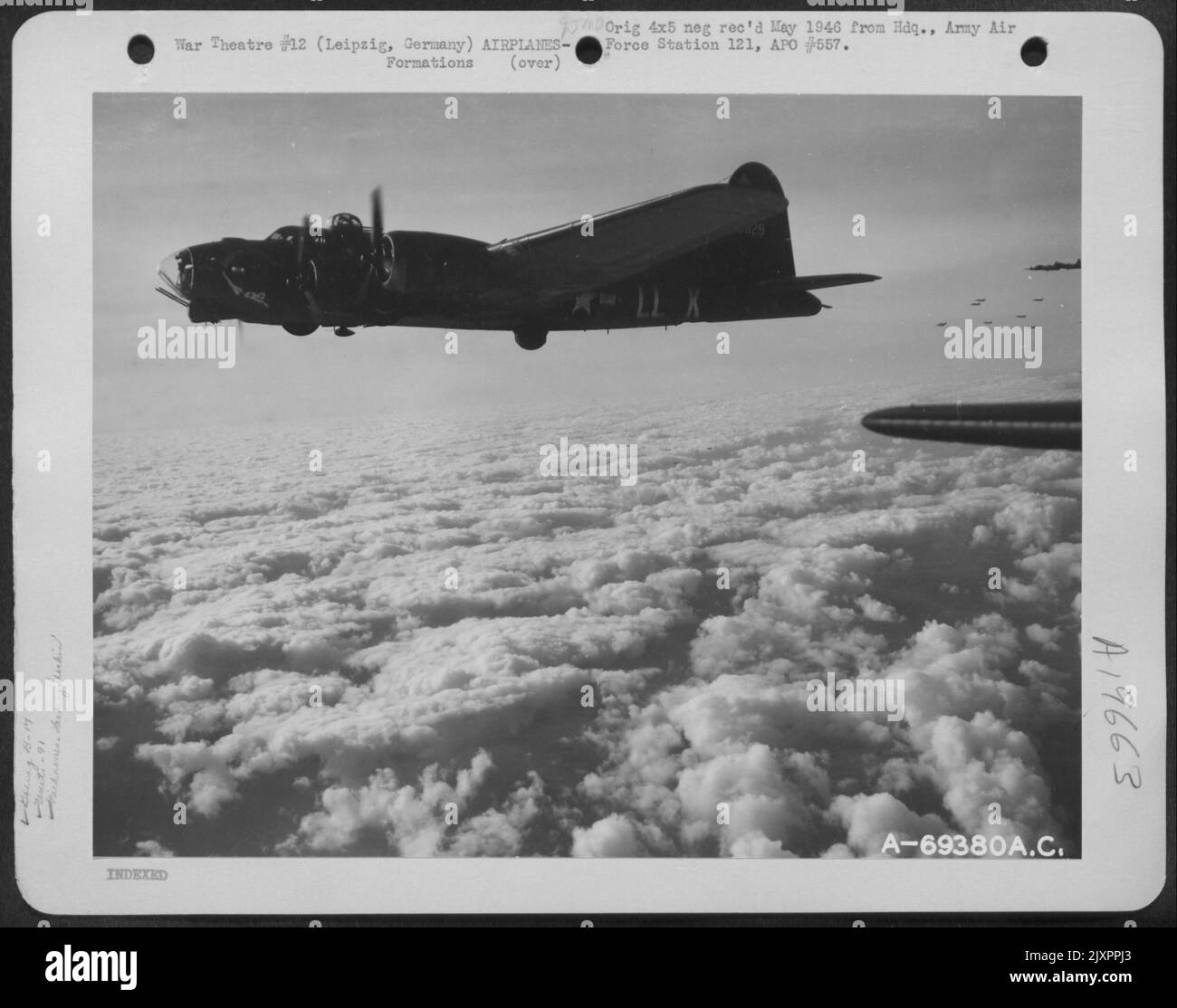 Flying High Above The Clouds, Boeing B-17 Flying Fortresses Of The 91St ...