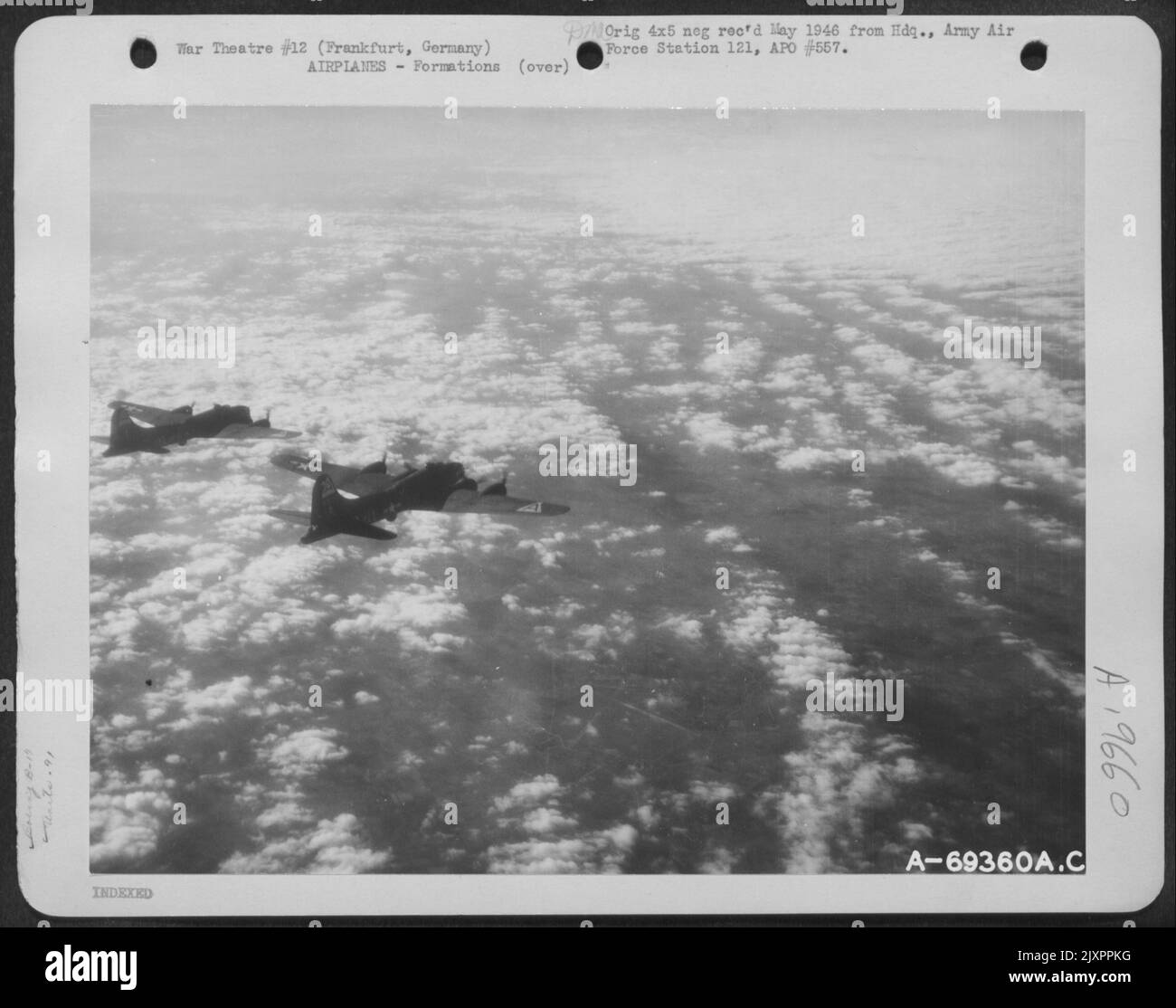 Flying High Above The Clouds, Boeing B-17 Flying Fortresses Of The 91St ...