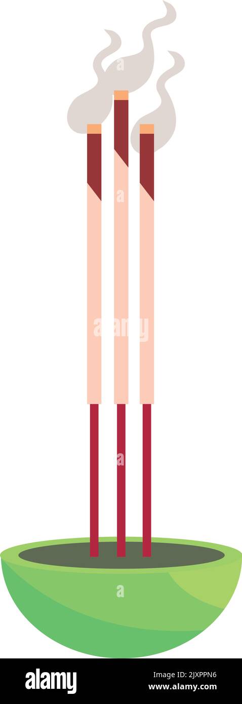 Traditional incense sticks Stock Vector Images - Alamy