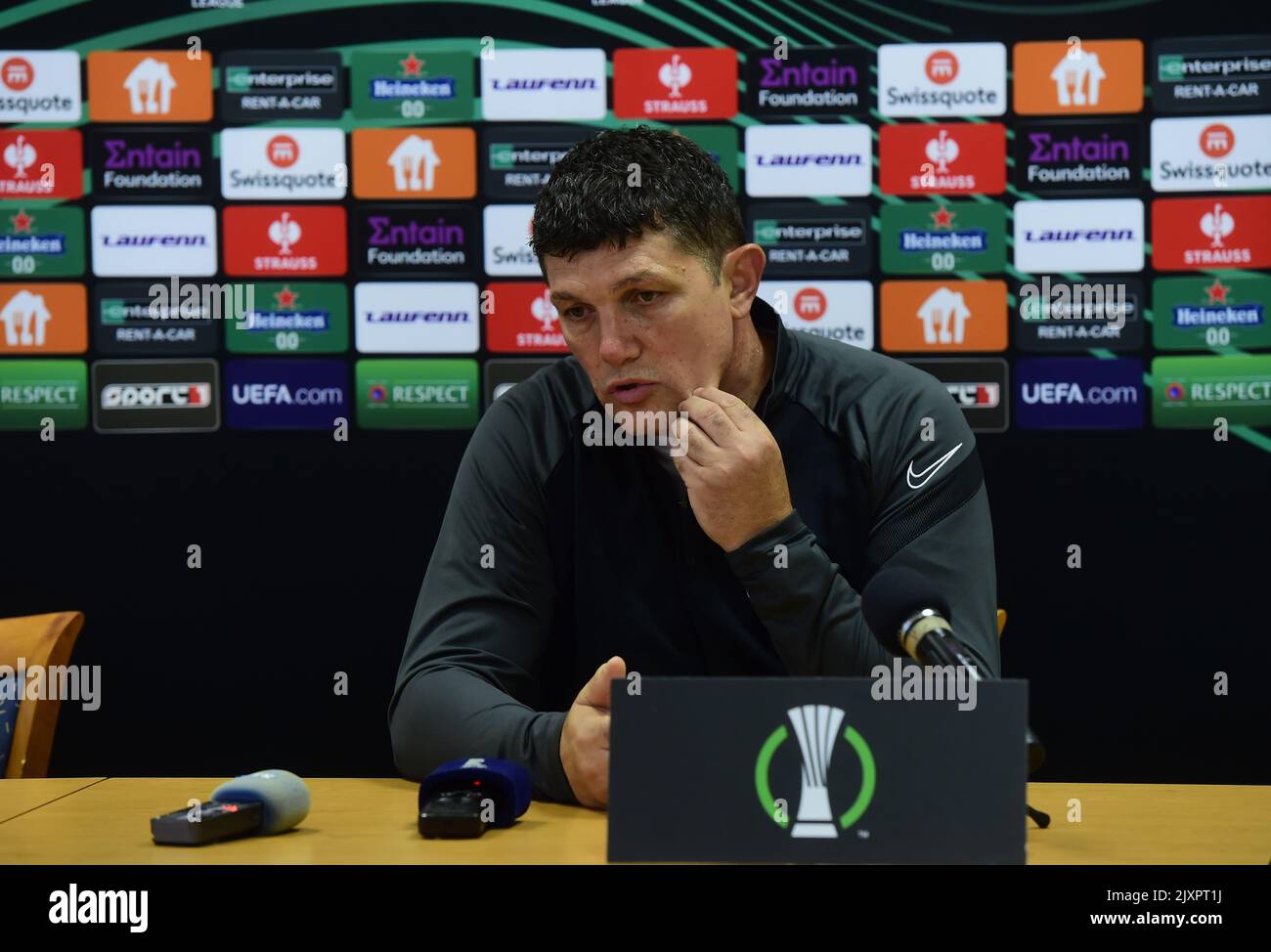 Uherske Hradiste, Czech Republic. 07th Sep, 2022. Gordan Petric, coach ...