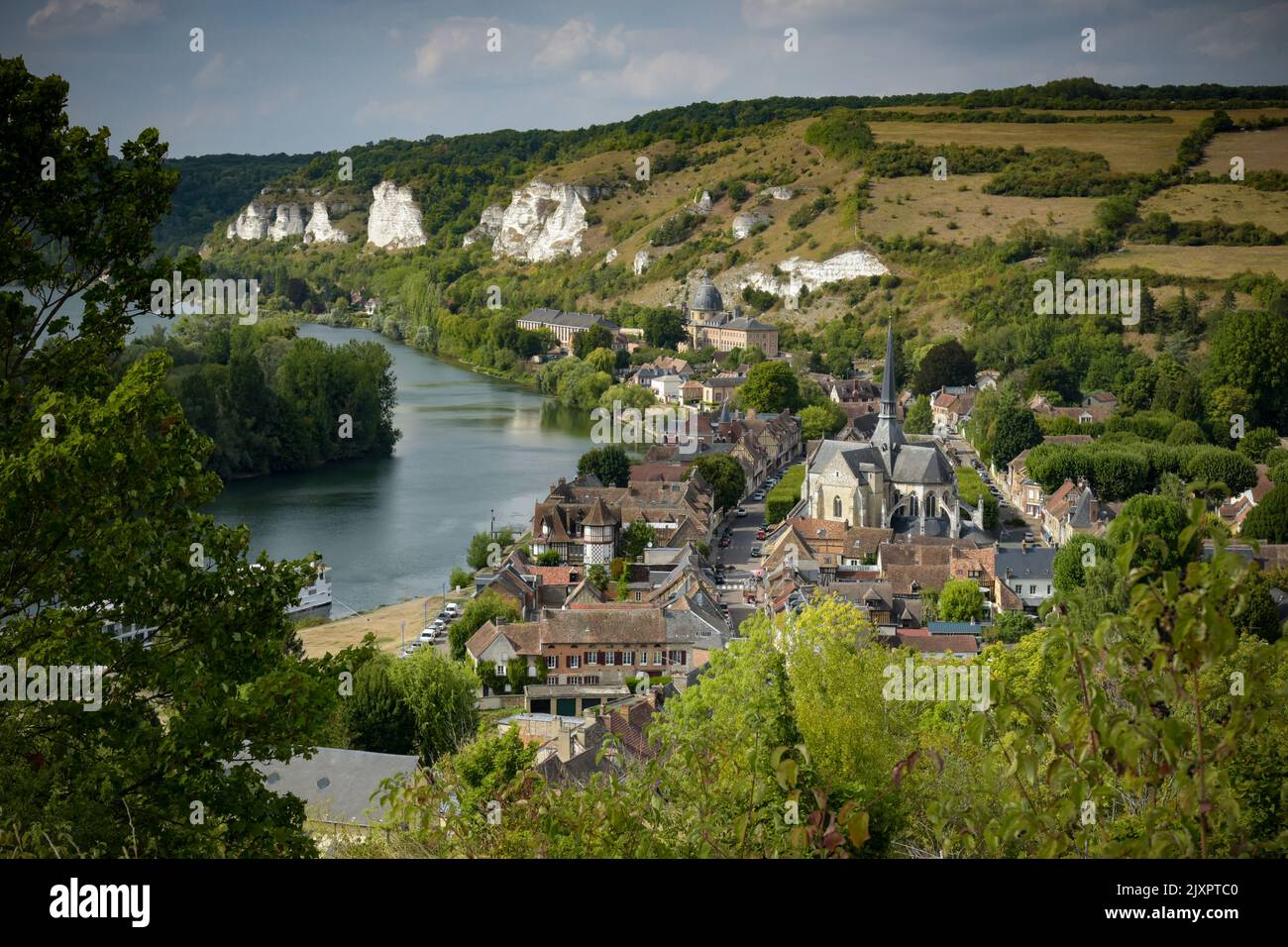 landscape photography from the city of the andelys in Normandy in ...