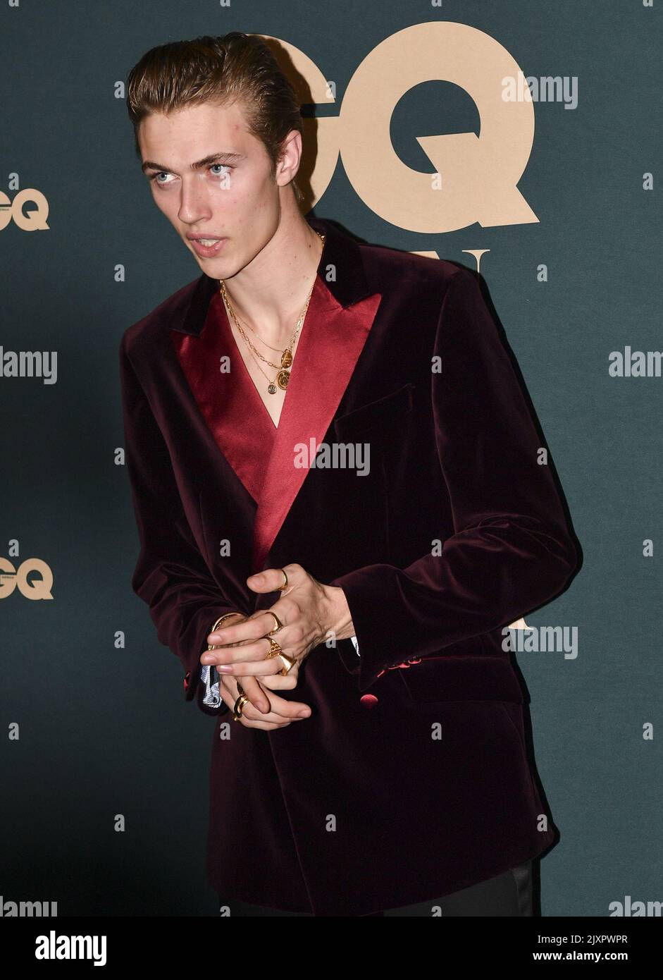 American supermodel Lucky Blue Smith arrives at the 2018 GQ Australia ...