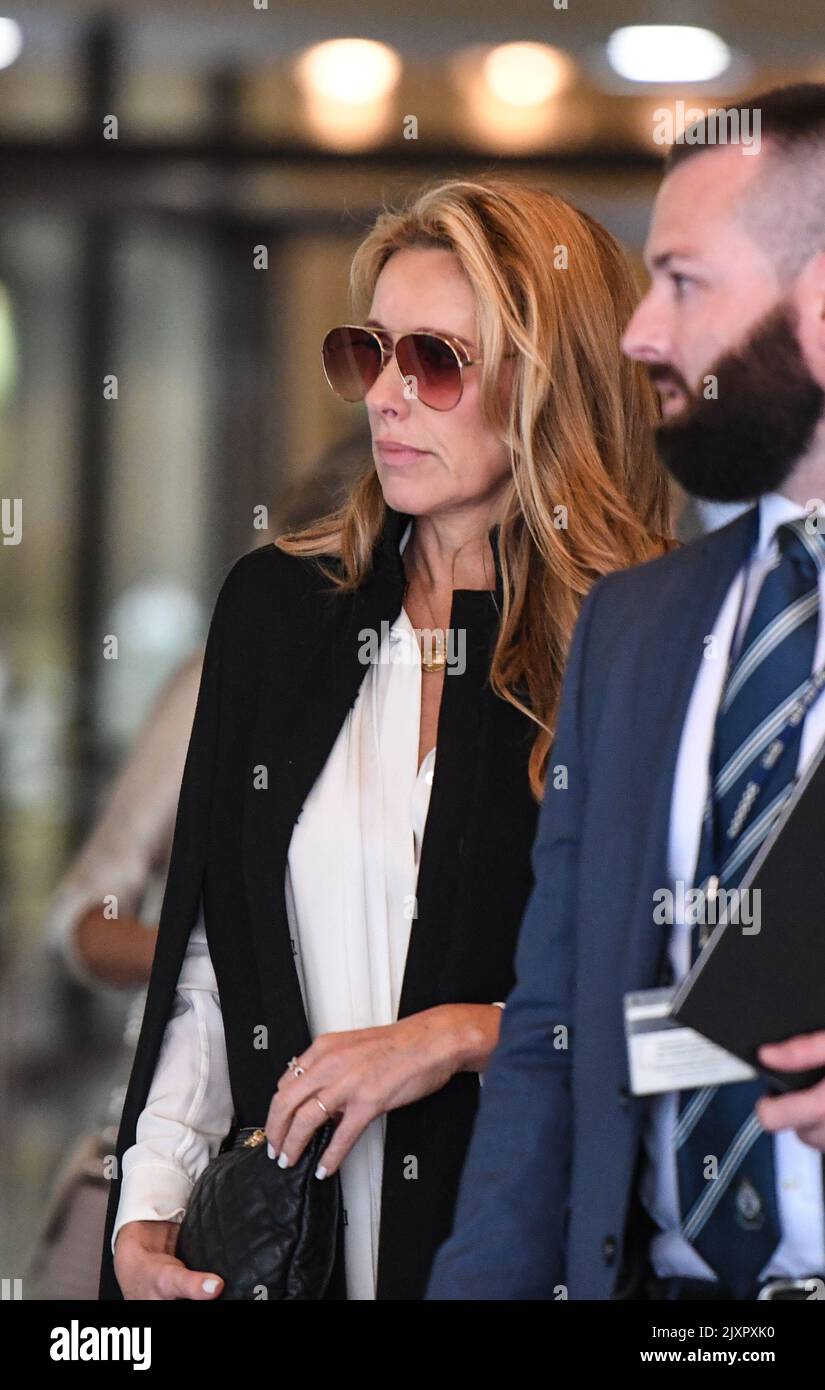 Janelle "Nellie" Tilley (centre), the former girlfriend of Phillip De ...