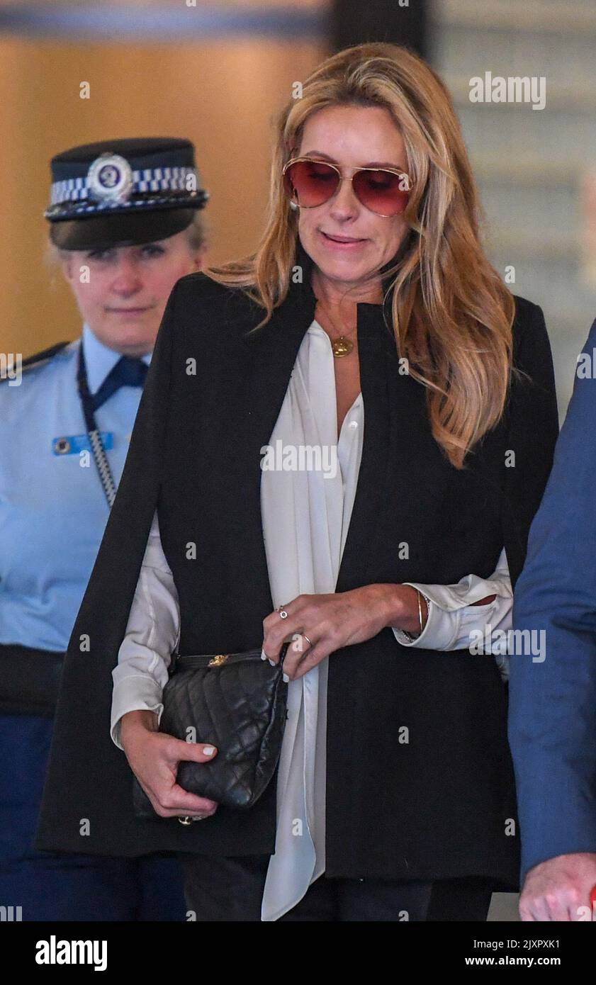 Janelle "Nellie" Tilley (centre), the former girlfriend of Phillip De ...