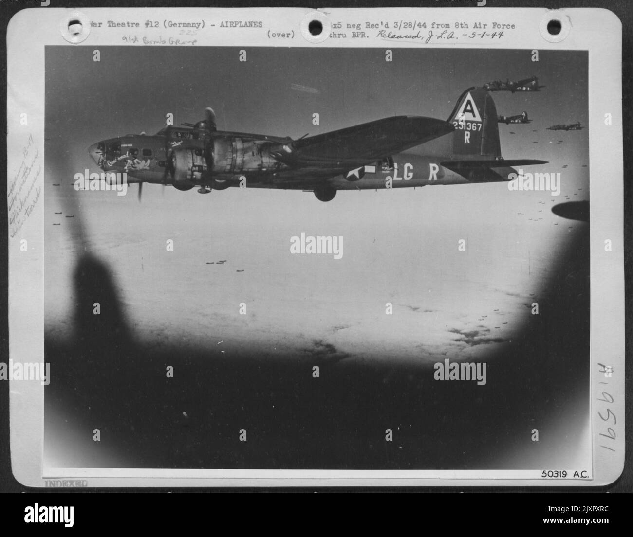 The " Chow Hound" Express delivers the goods to Berlin, as the 8th Air ...