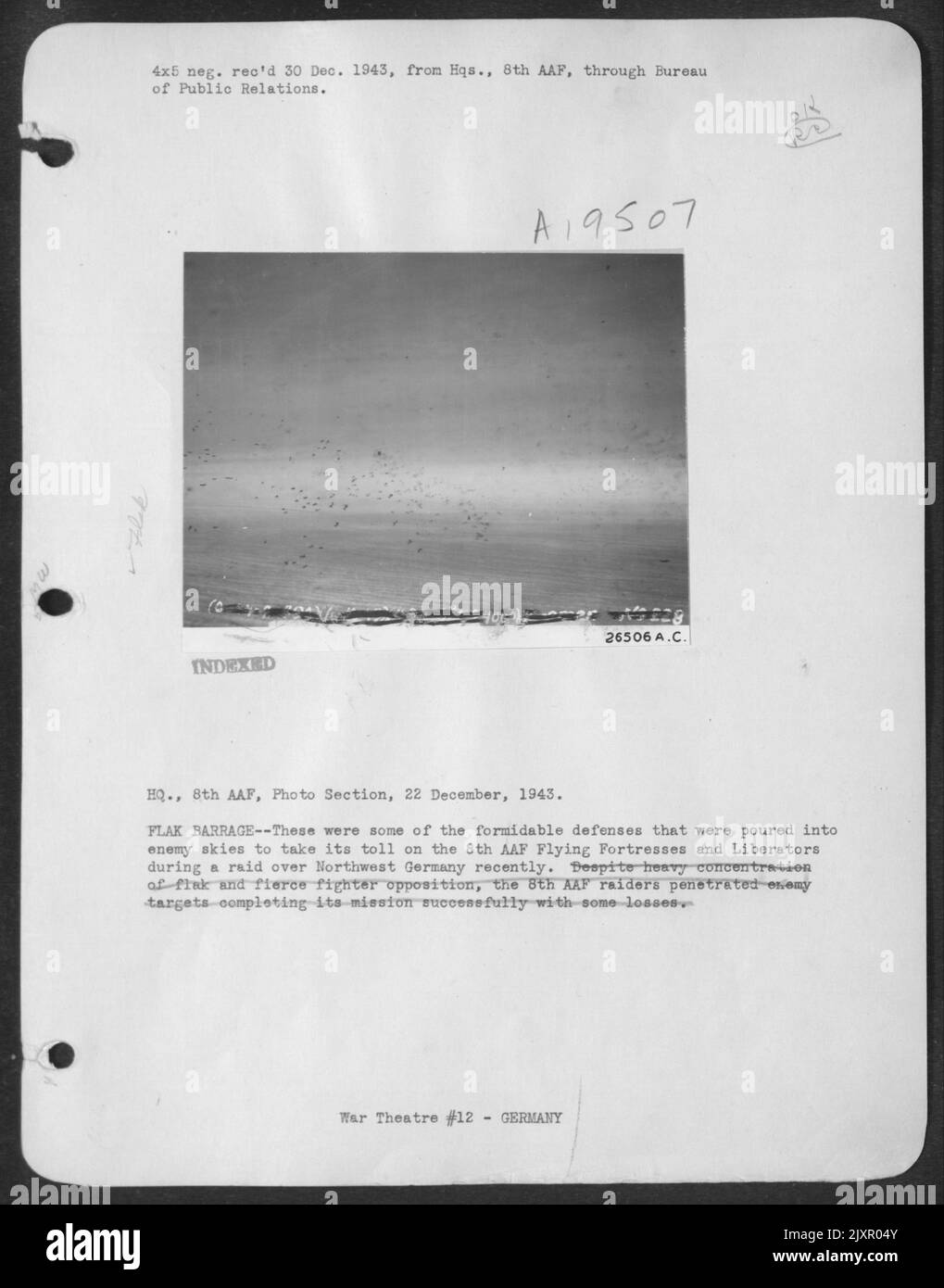 FLAK BARRAGE-These were some of the formidable defenses that were ...