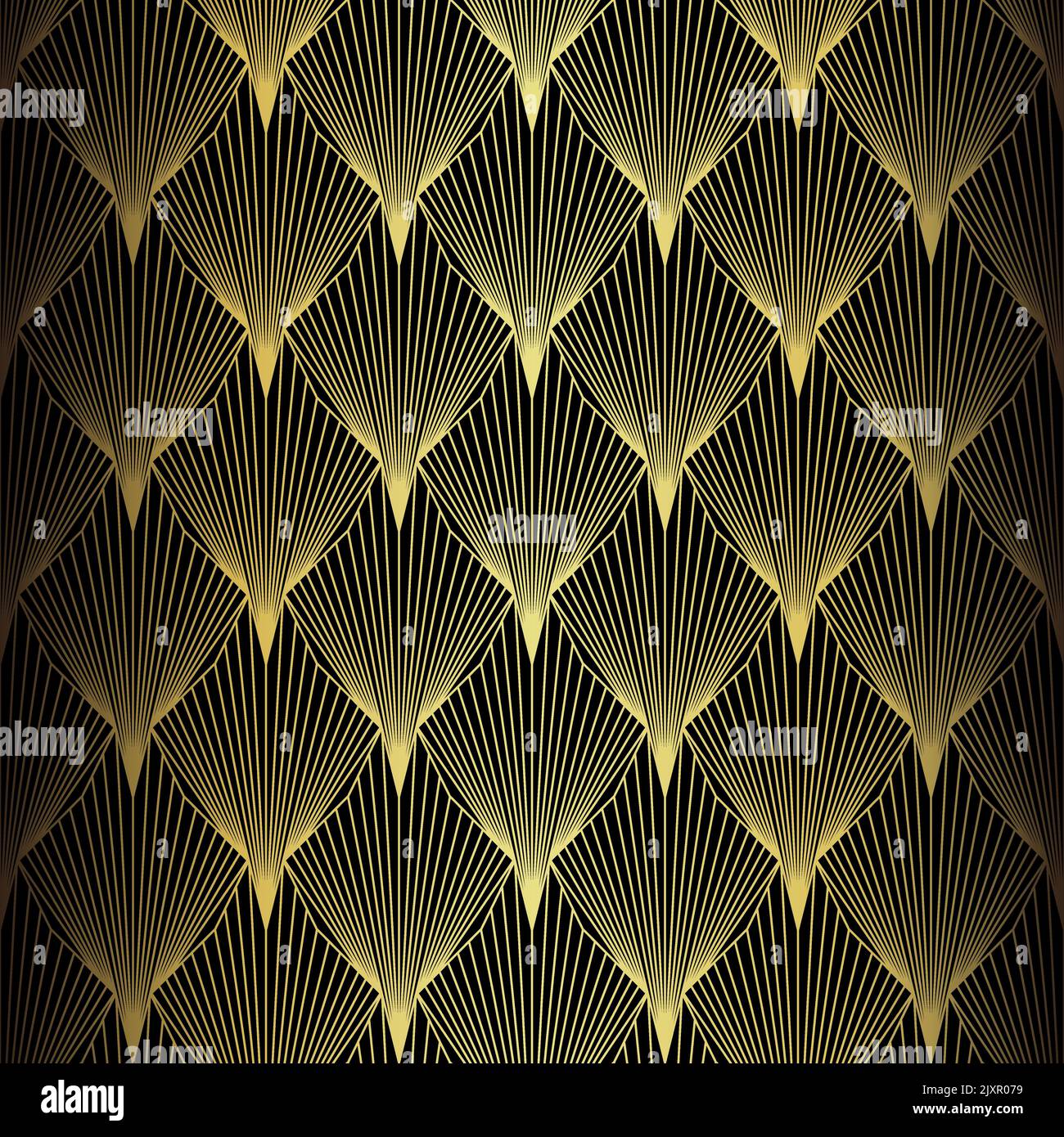 Art Deco Pattern. Vector background in 1920s style Stock Vector Image ...