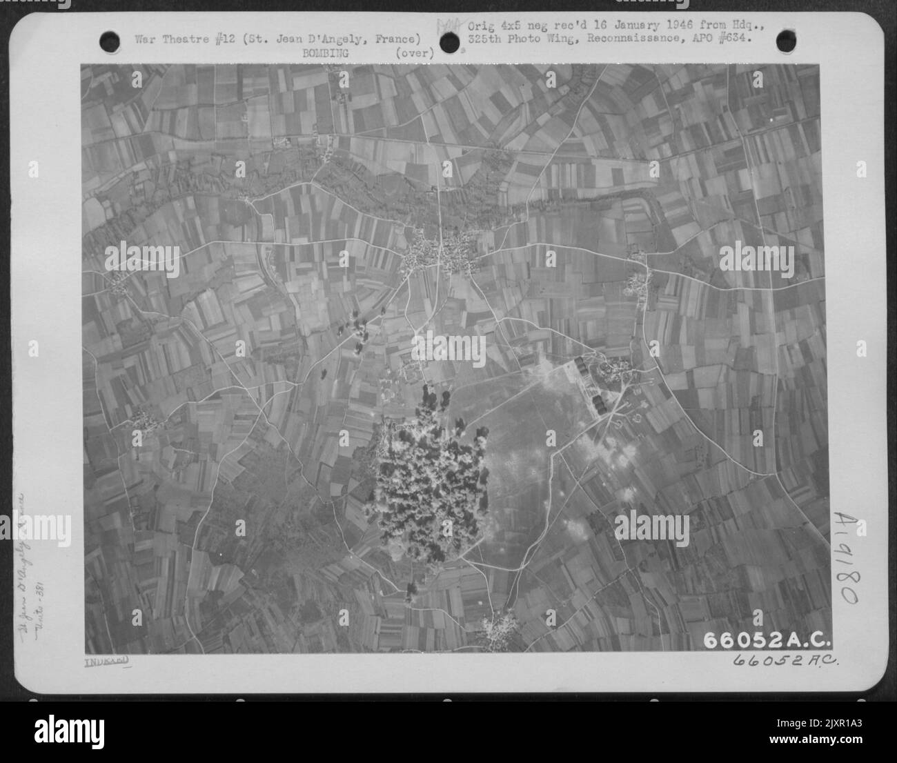 Bombs Dropped By Boeing B-17 Flying Fortresses Of The 381St Bomb Group ...