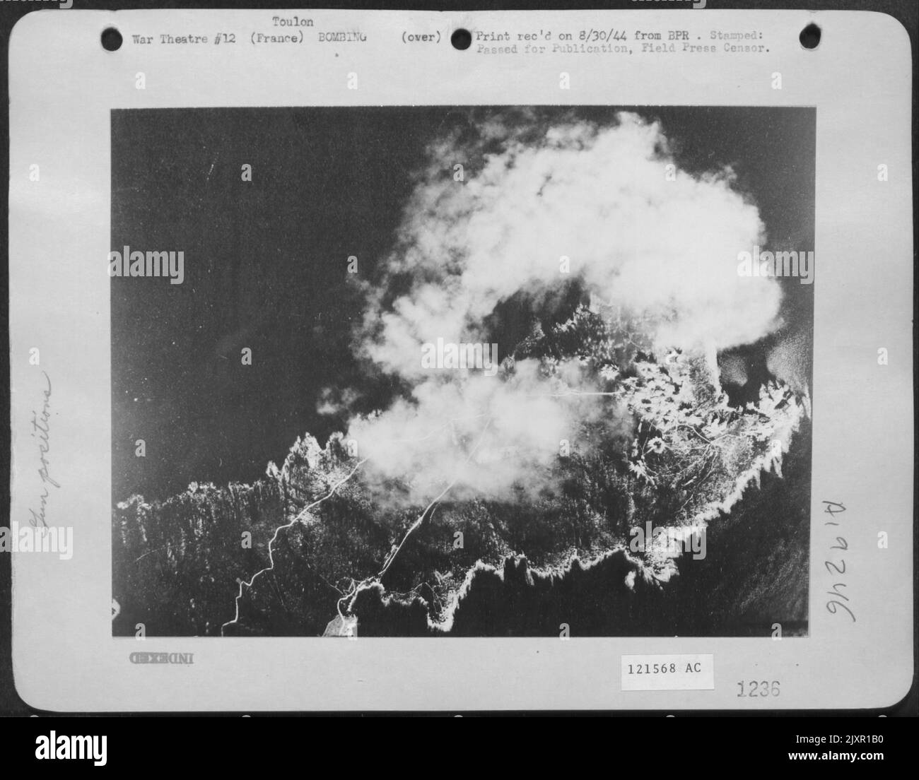 Bombs Falling From Consolidated B-24 Liberator Bombers Of The 15Th Af ...