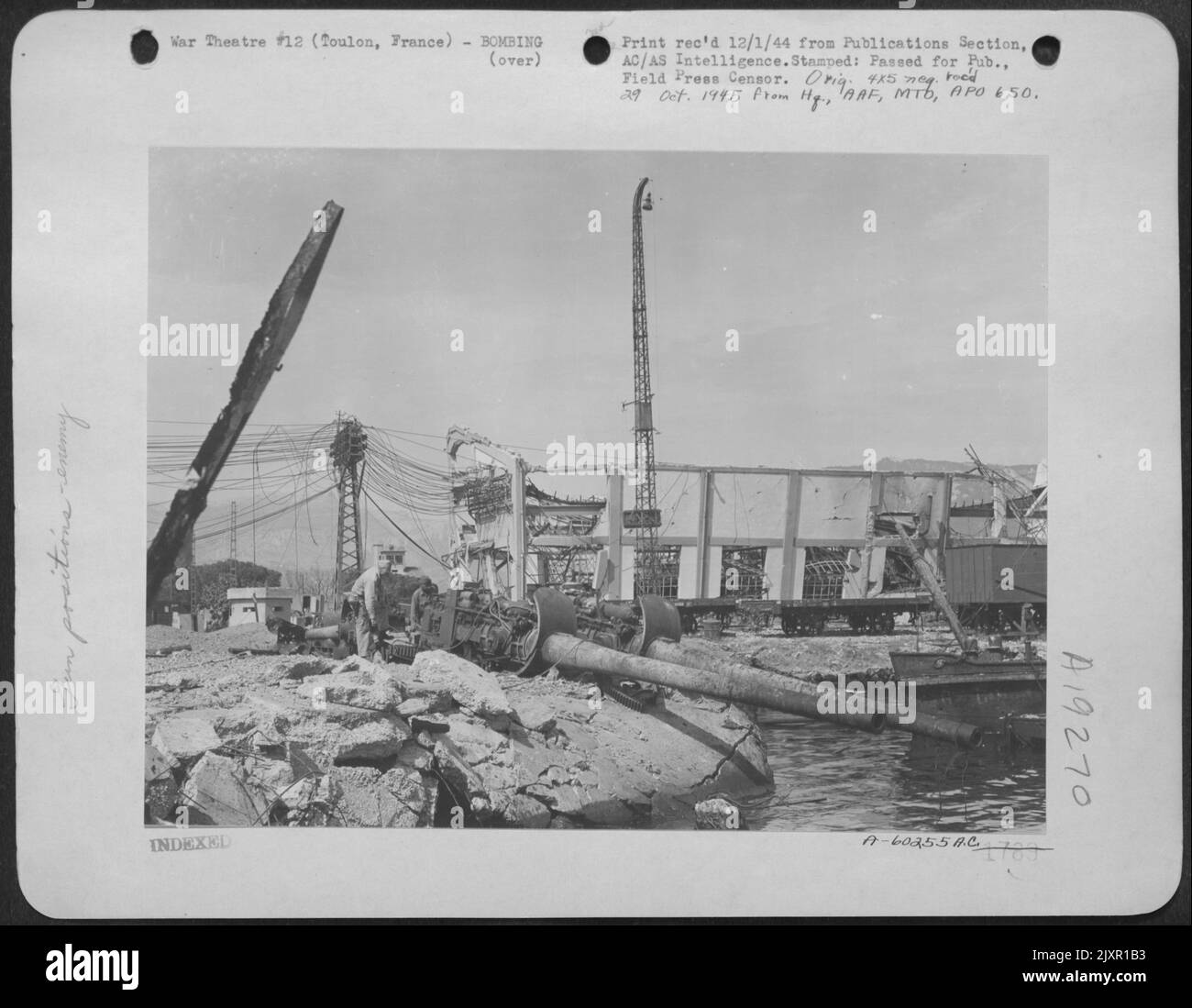 Once They Were Salvaged But Now They're Forlorn, These Big Naval Guns ...