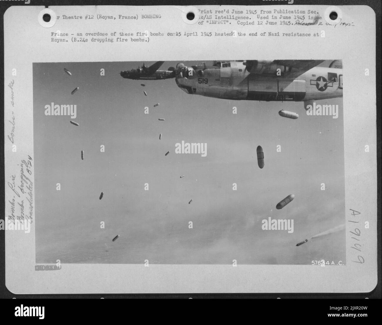 France - An Overdoes Of These Fire Bombs On 15 April 1945 Hasten The ...