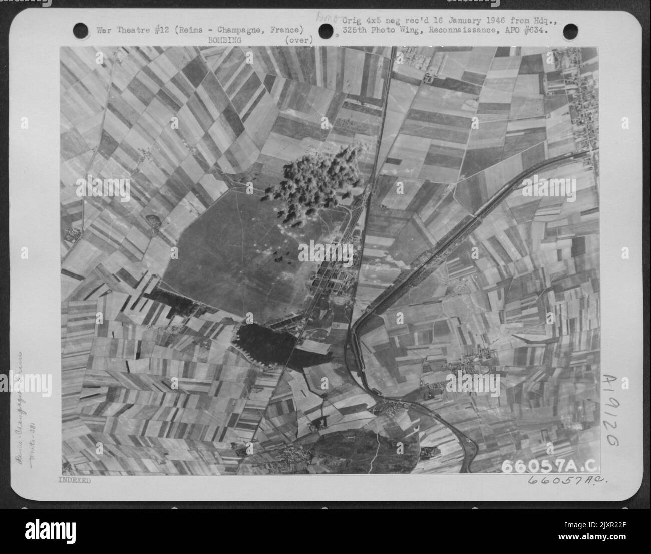 Bombs Dropped From Boeing B-17 Flying Fortresses Of The 381St Bomb ...