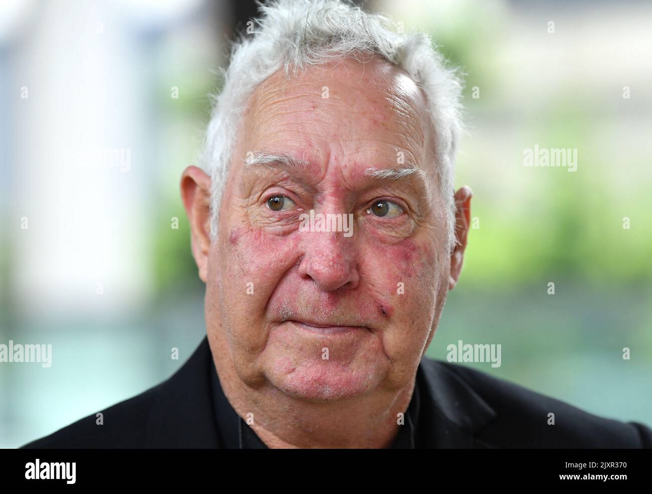 Mick Mason, the father of victim Annette Mason, is seen arriving at the ...
