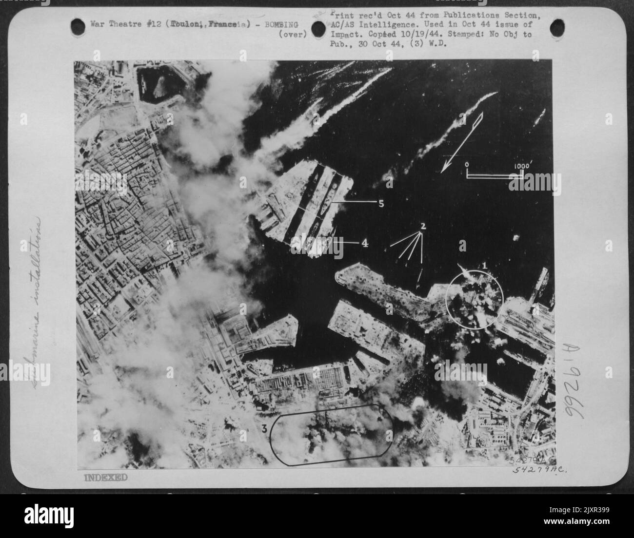 Attack on battleship Stock Photo - Alamy